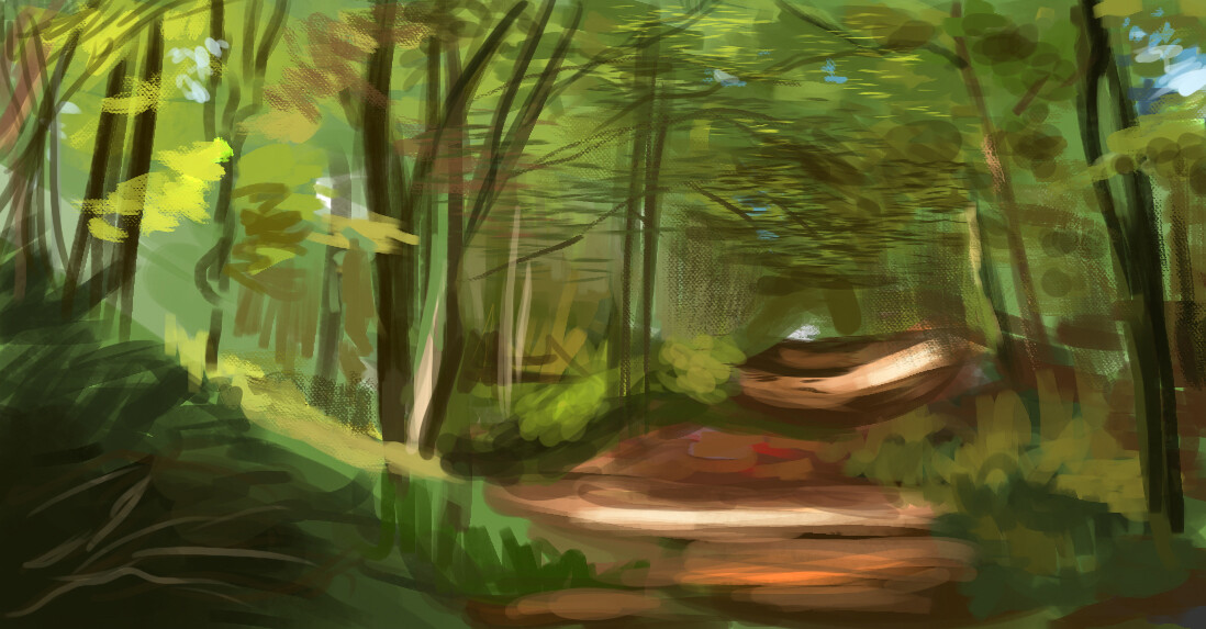 Stephen ETIENNE - studies session : forest