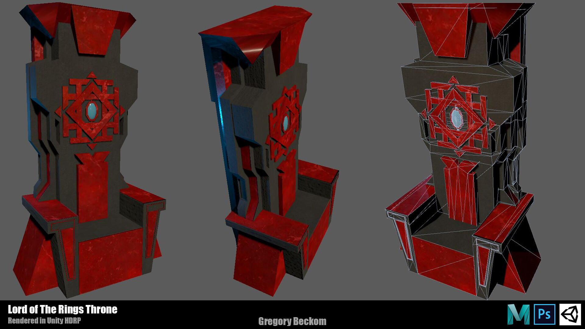 ArtStation - Throne Scene Asset Sheets