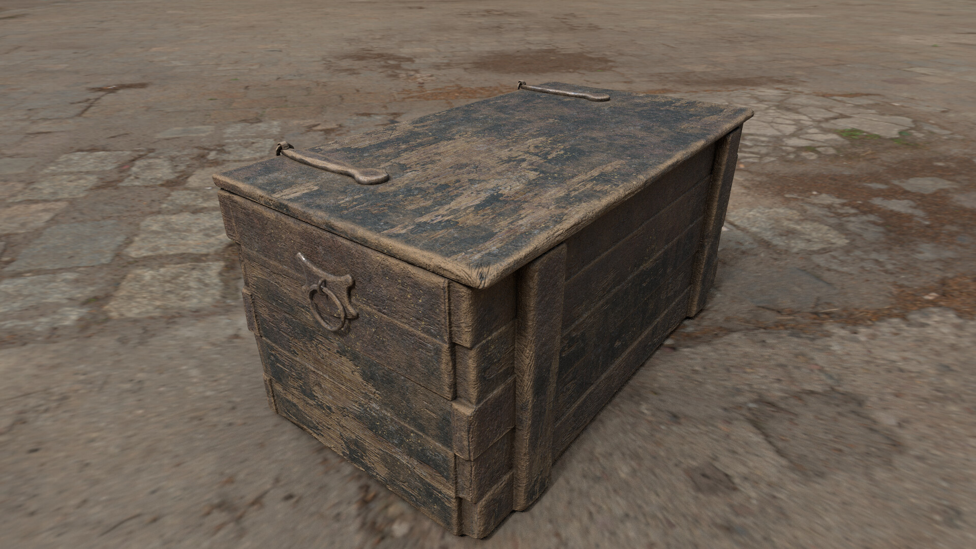 ArtStation - Old Medieval Chest