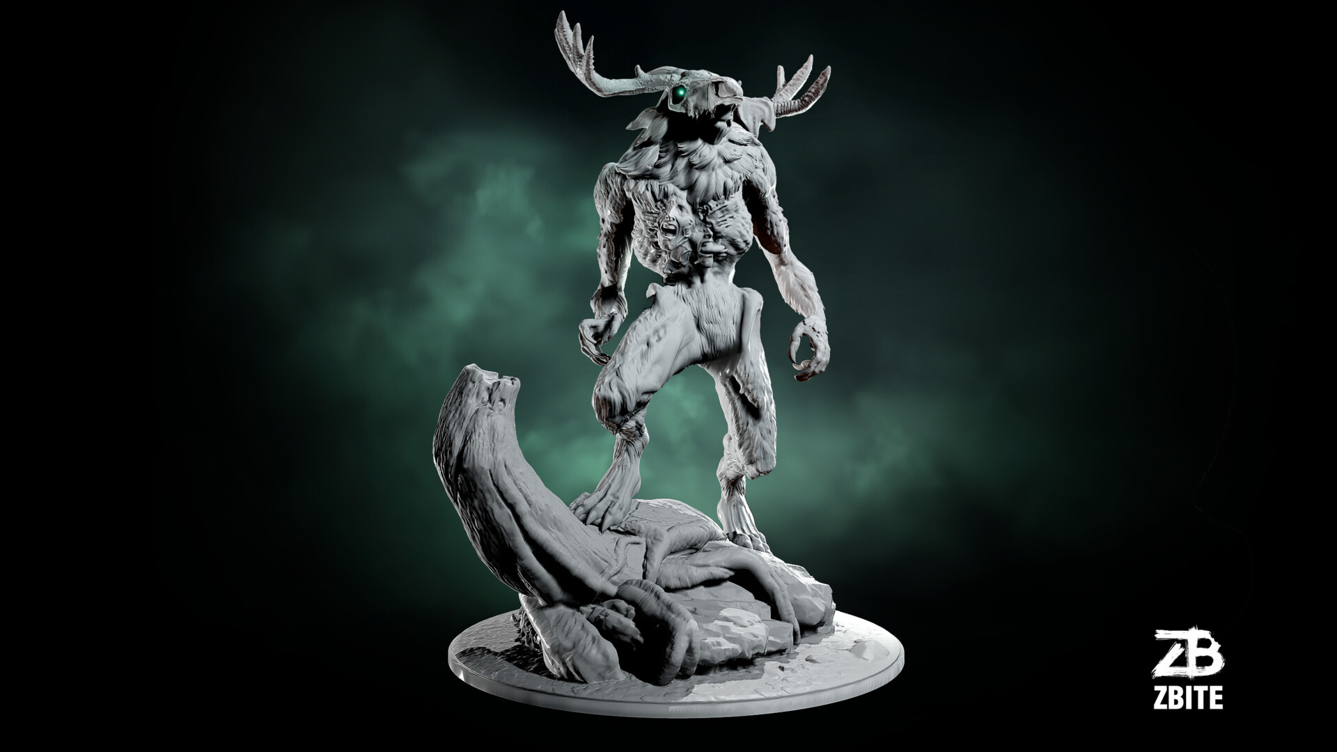 ArtStation - The Wendigo, Julio Carrillo