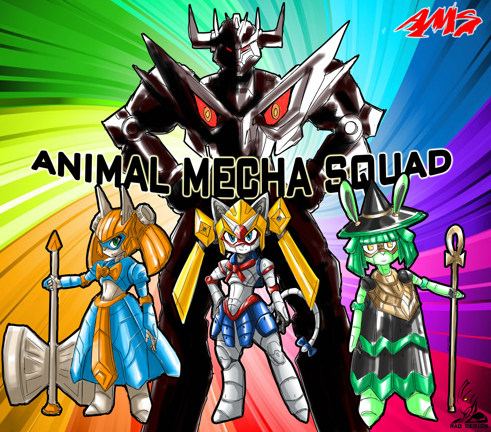 ArtStation - Animal Mecha Squad