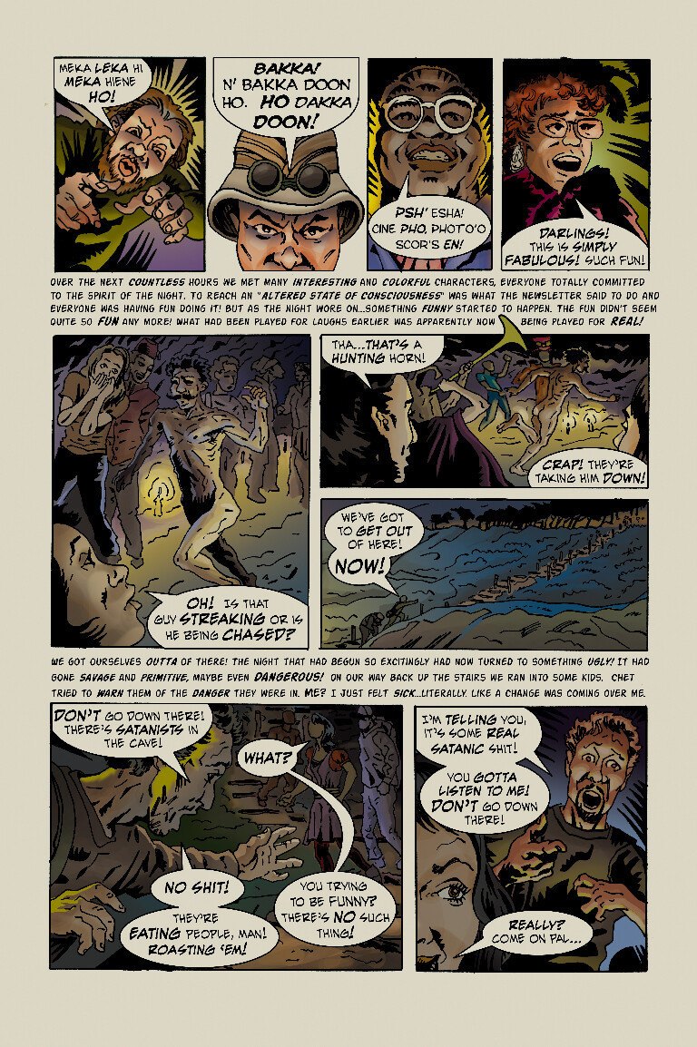 Sebastian G Hyde - PAGAN CRYPT COMIC