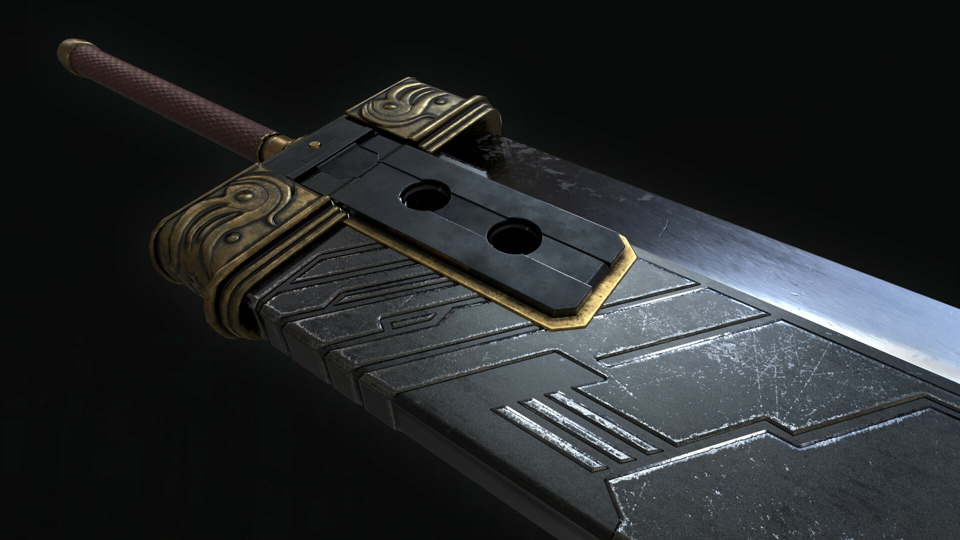 ArtStation - Buster Sword Fanart