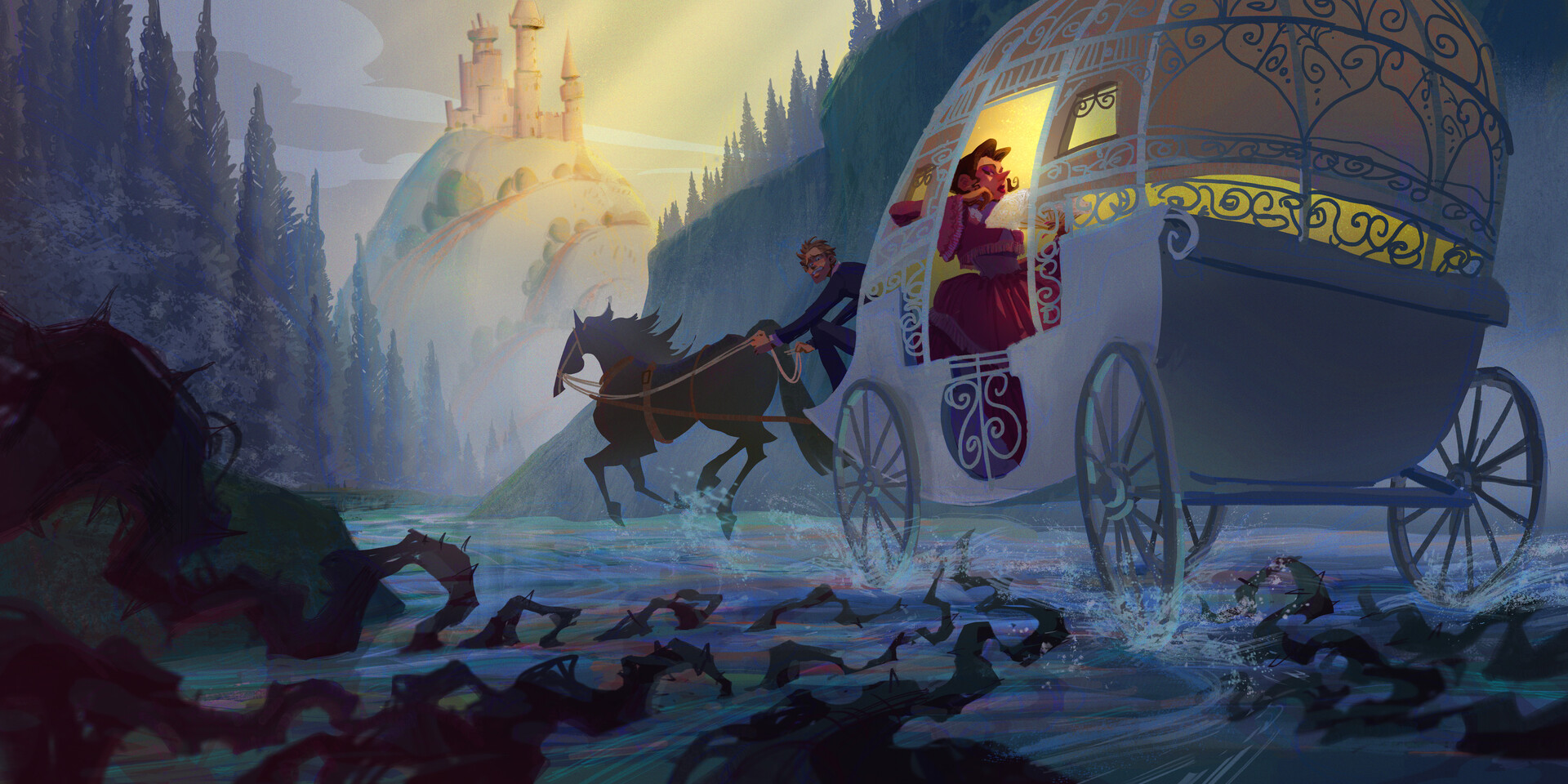 ArtStation - Toward Castle