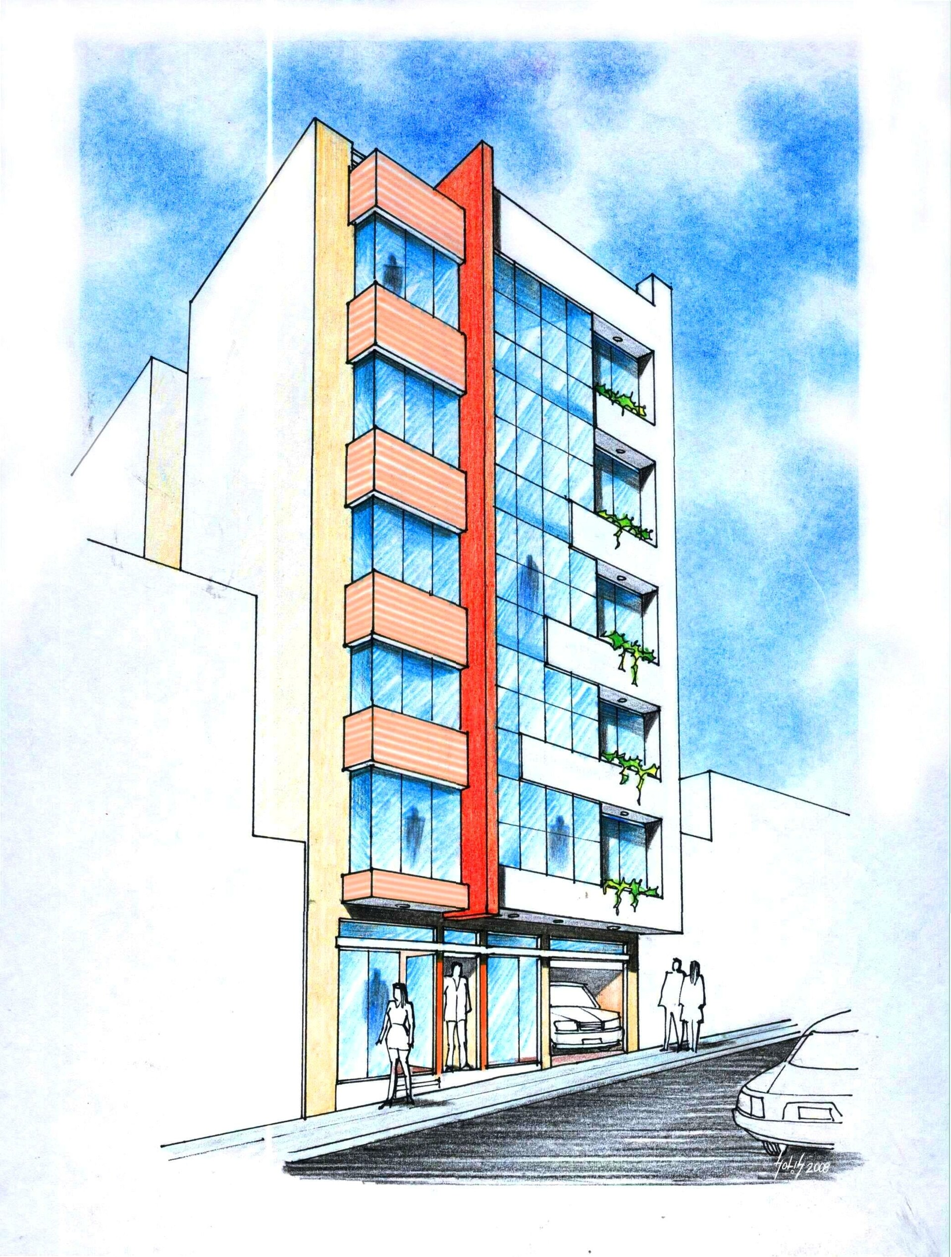 ArtStation - JaRo Building, preliminary project.