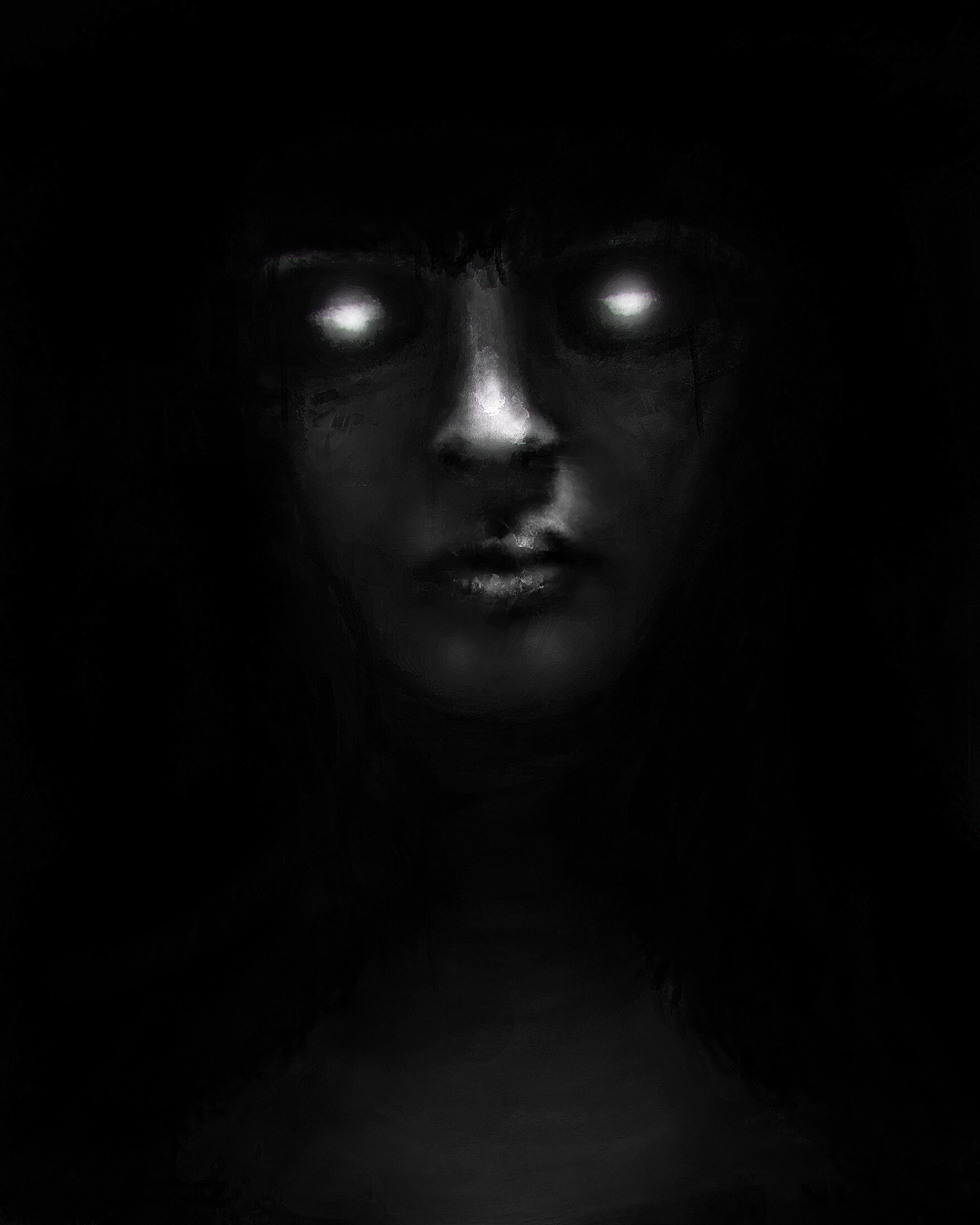 ArtStation - She lives in the dark