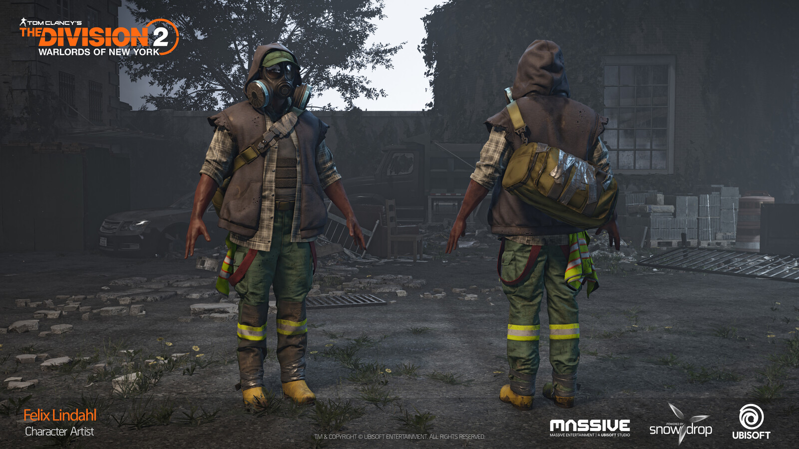 Felix Lindahl - The Division 2 Warlords of New York Character Art