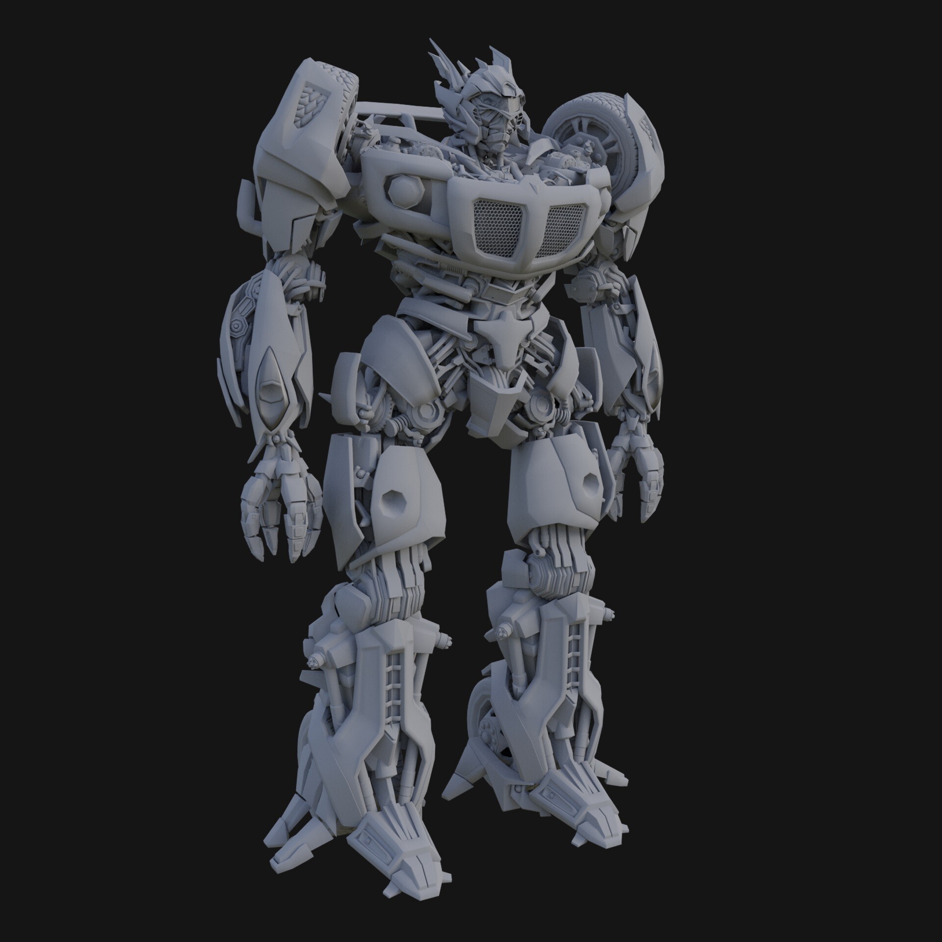ArtStation - Autobot Jazz