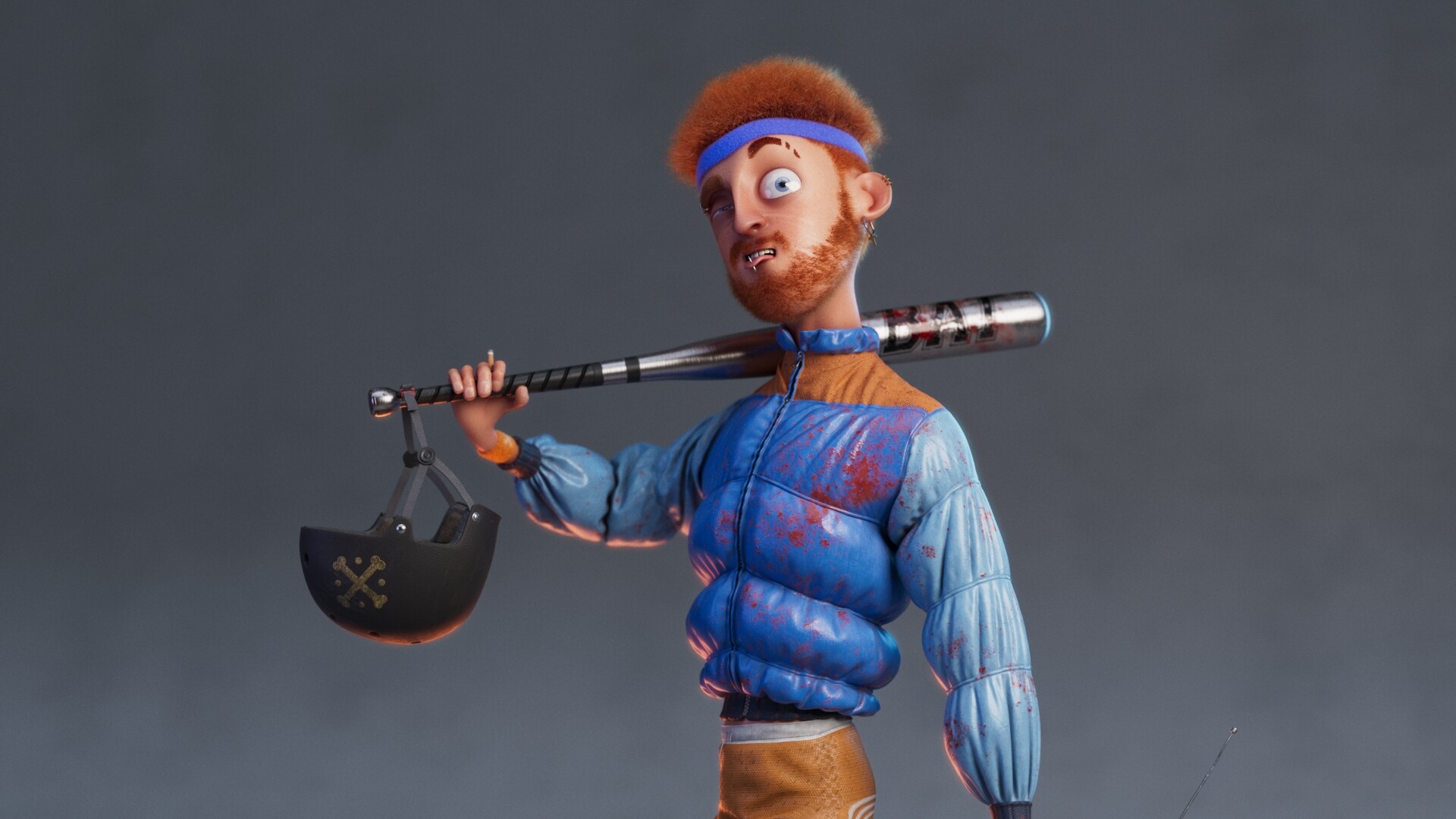 Vincent Lenne - Personal work - Rollerman (Mars 2020)