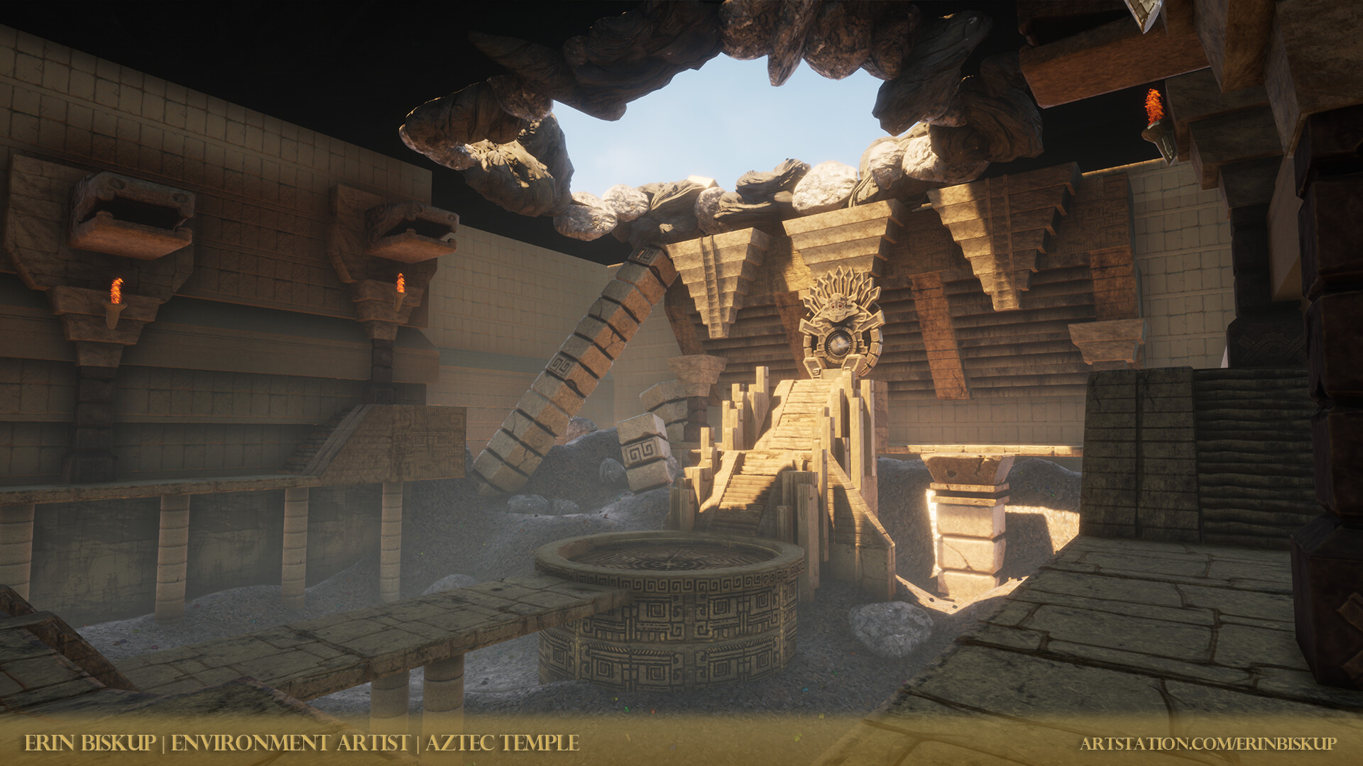 Minecraft Underground Temple