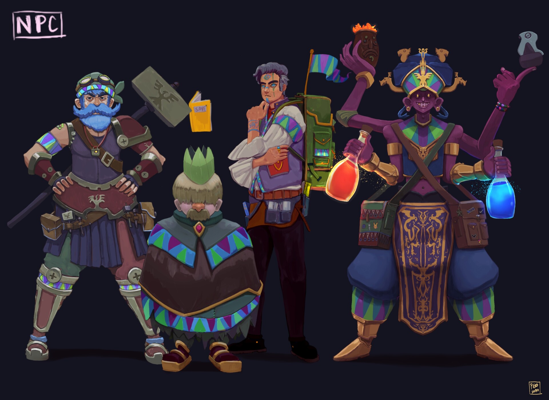 ArtStation - Npc(s)