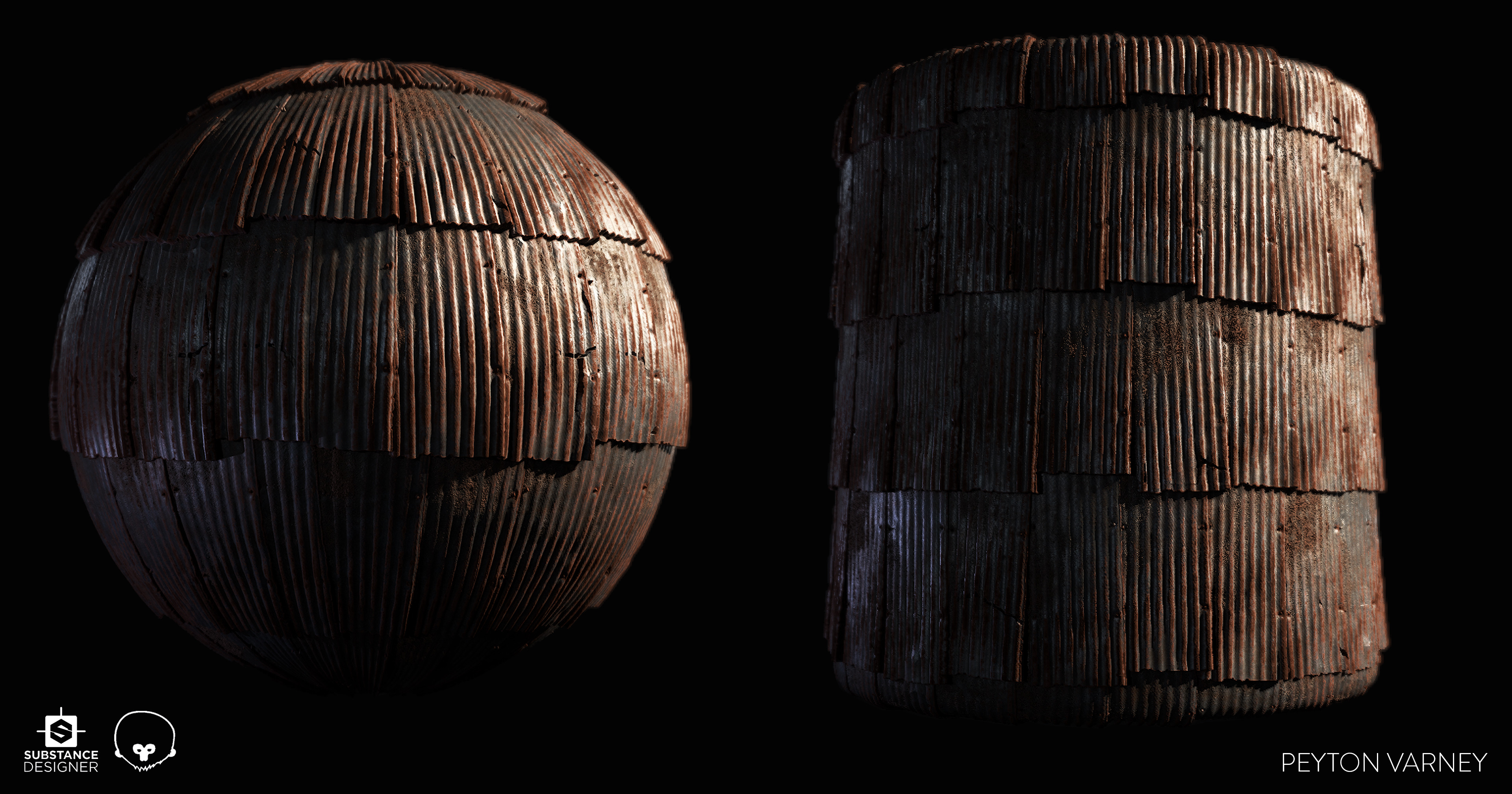 PeytonVarney.com - Corrugated Metal Study