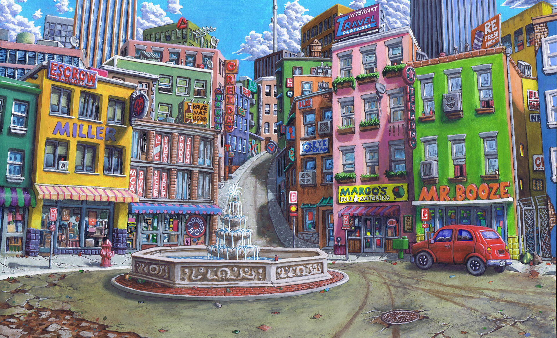 ArtStation - City Square