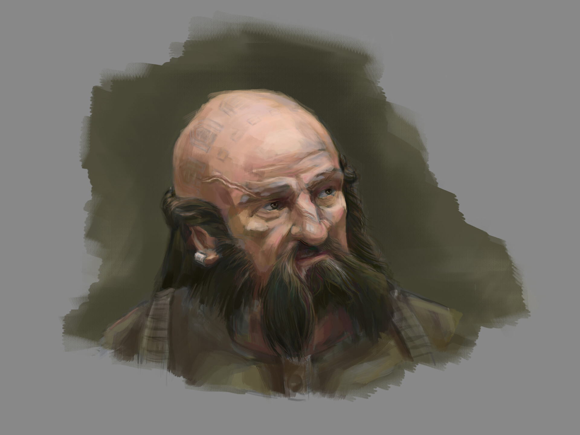 ArtStation - Dwarf portrait