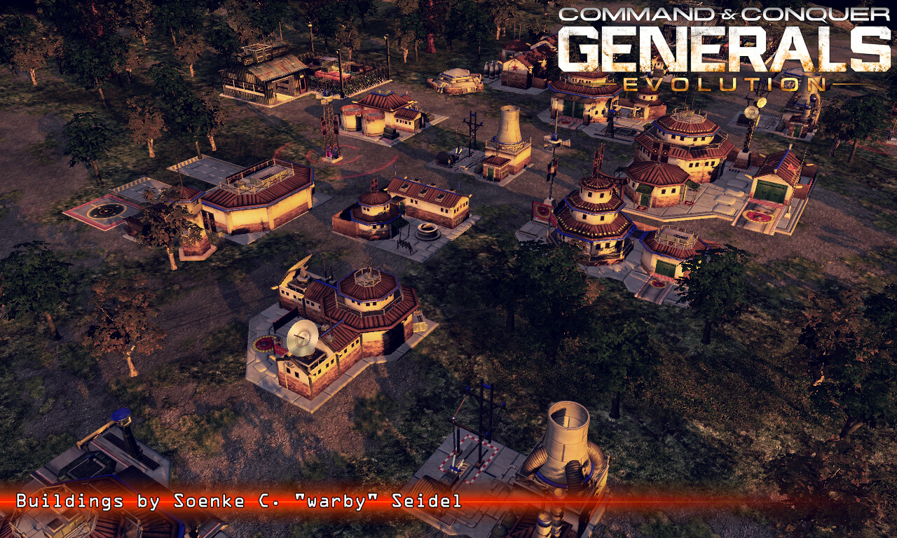 Soenke C. "Warby" Seidel - C&C Generals Evolution China Buildings