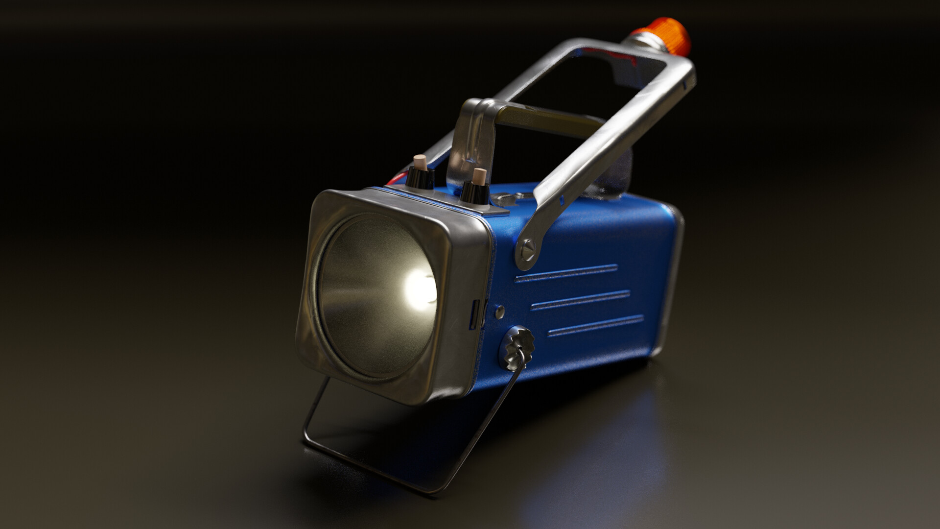 ArtStation - Soviet manual flashlight "Tourist"