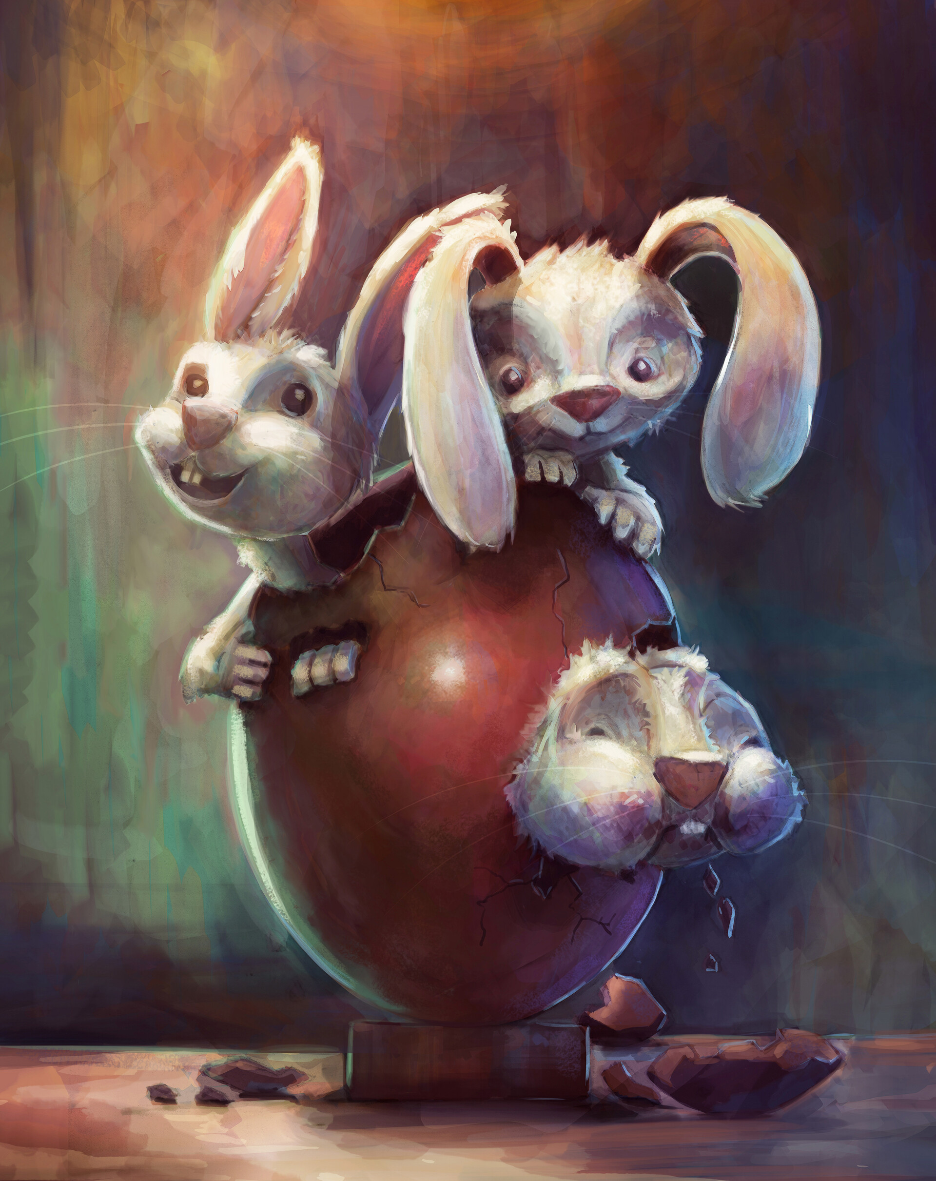 ArtStation - Three Little Bunnies