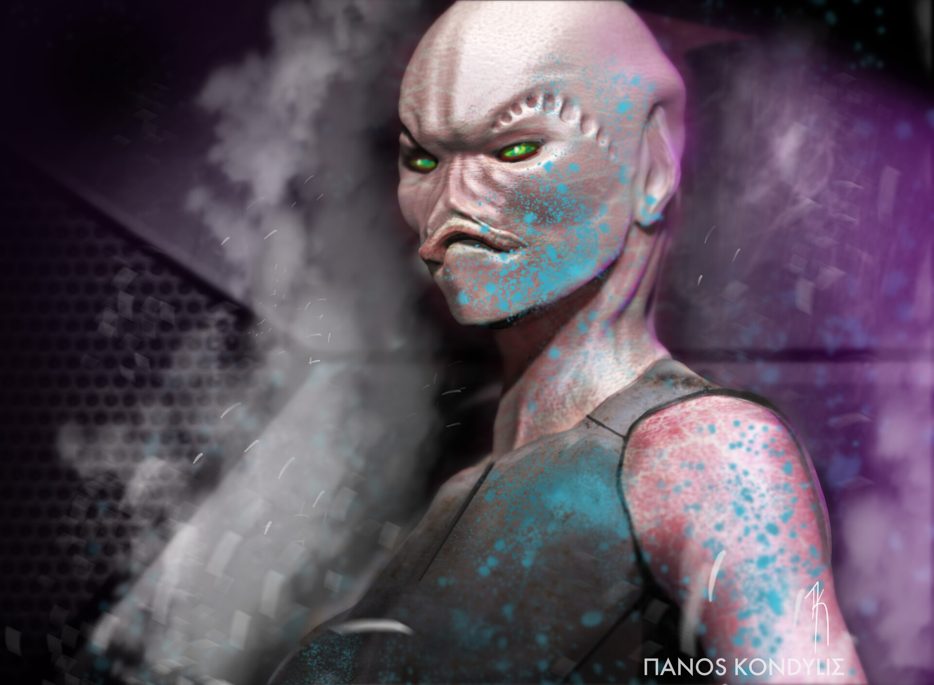 ArtStation - Hatax - alien assassin