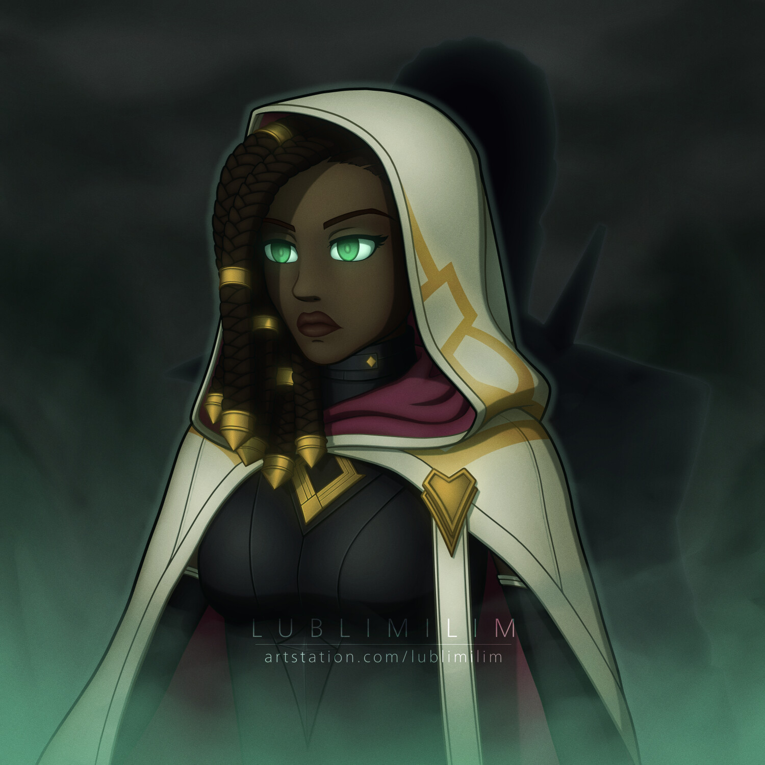 ArtStation - Senna from the Mist