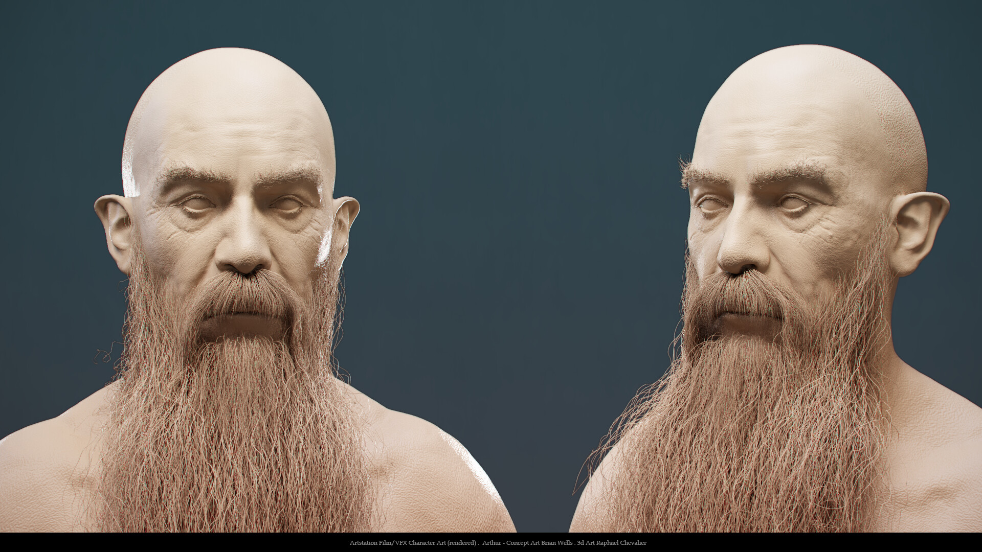 Raphael Chevalier - The Legend of King Arthur - Film/VFX Character Art