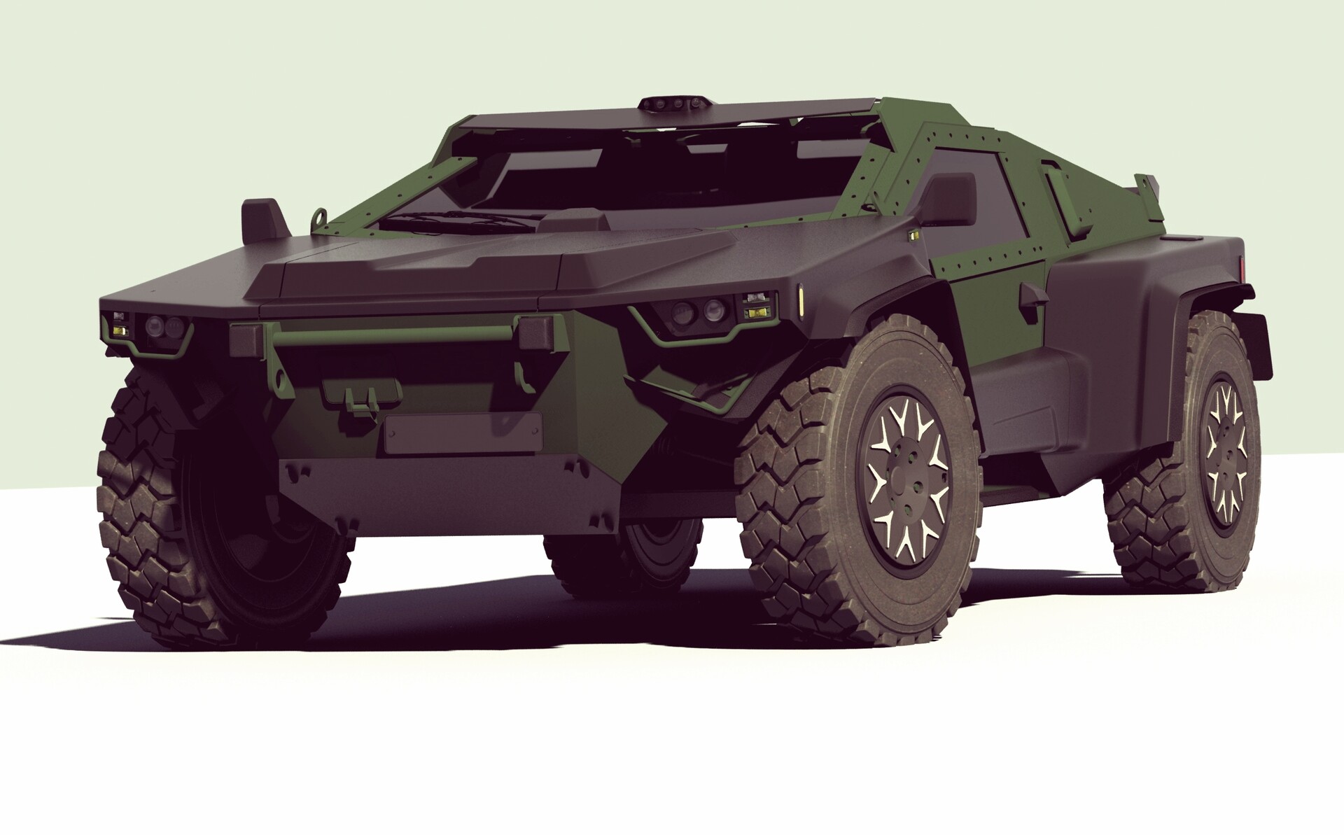 ArtStation - Fast and Furious. Armored Posh Vehicle