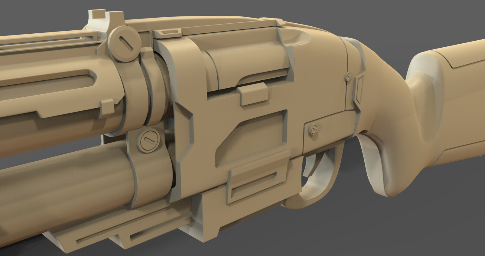 Paolo Crimaldi - Doomguy's Shotgun - A Shaun Mooney's Fan Art