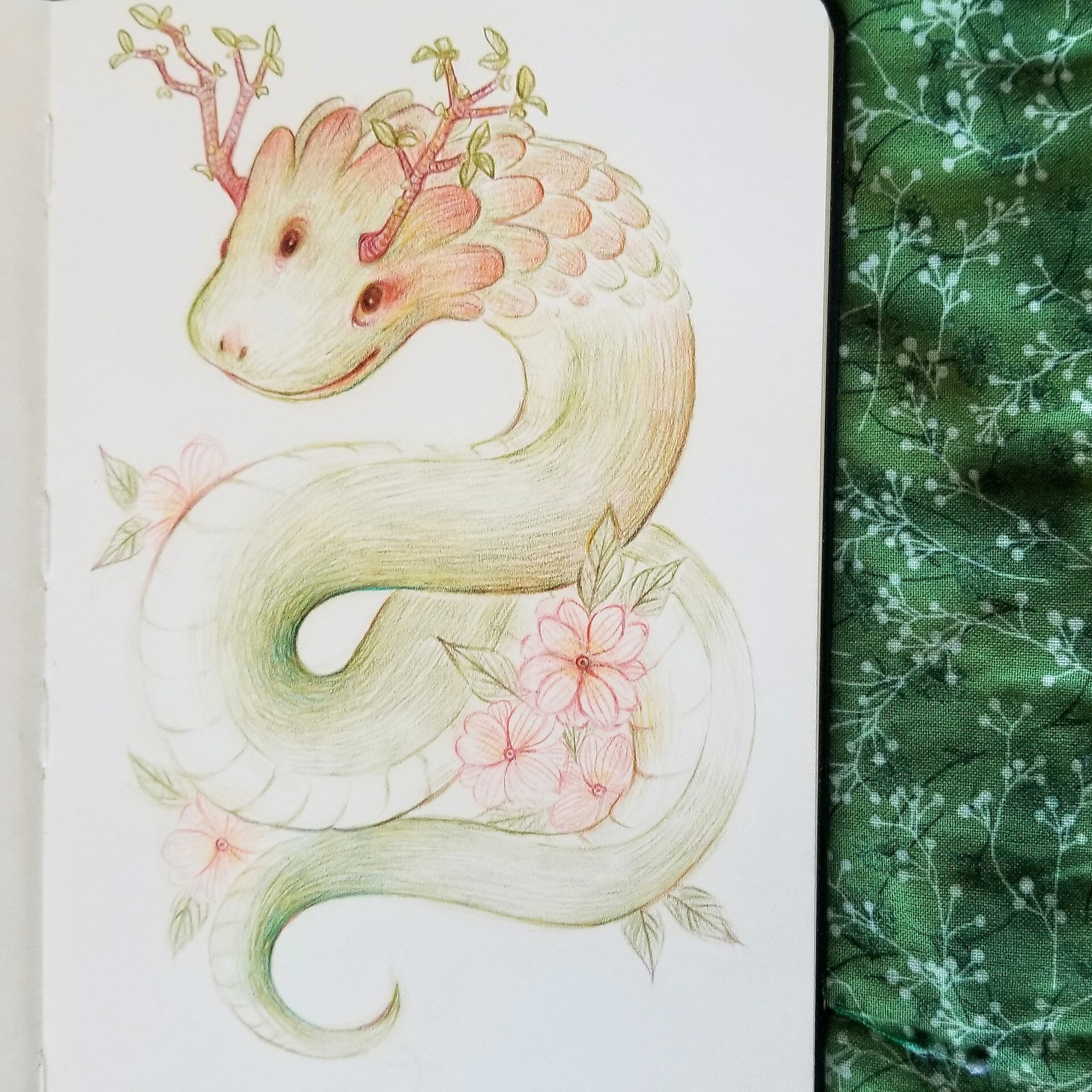 ArtStation - Nature Dragon