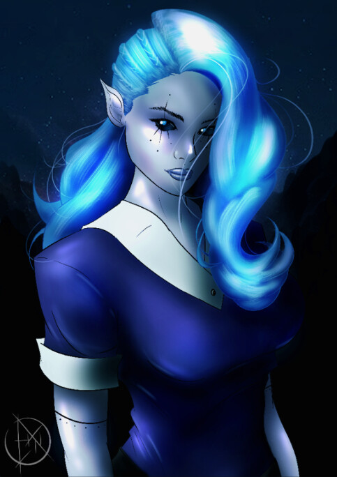 ArtStation - "Bijou" - Character Portrait