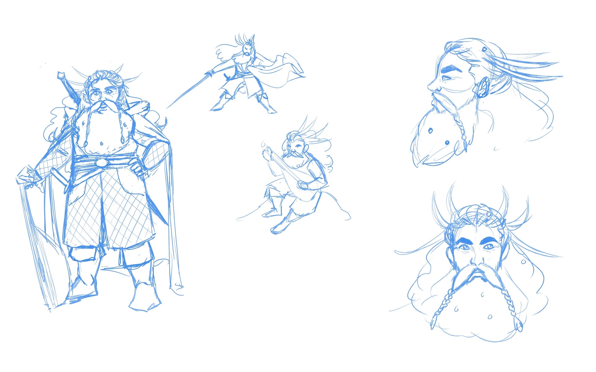 ArtStation - Witcher Dwarf Concept Art