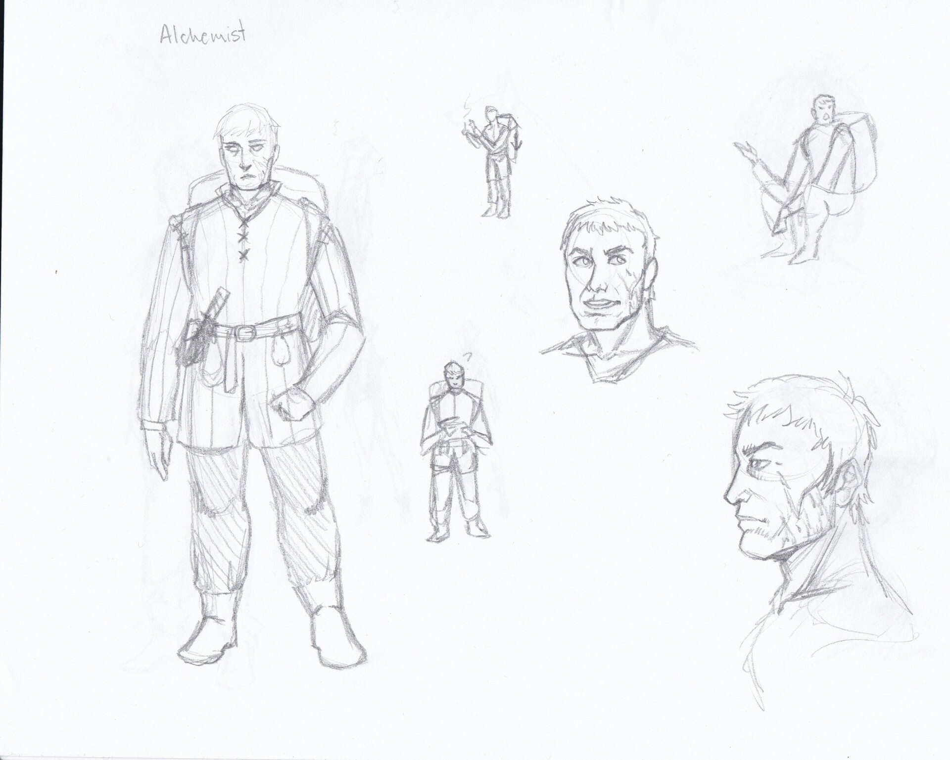 ArtStation - Witcher Alchemist Concept Art