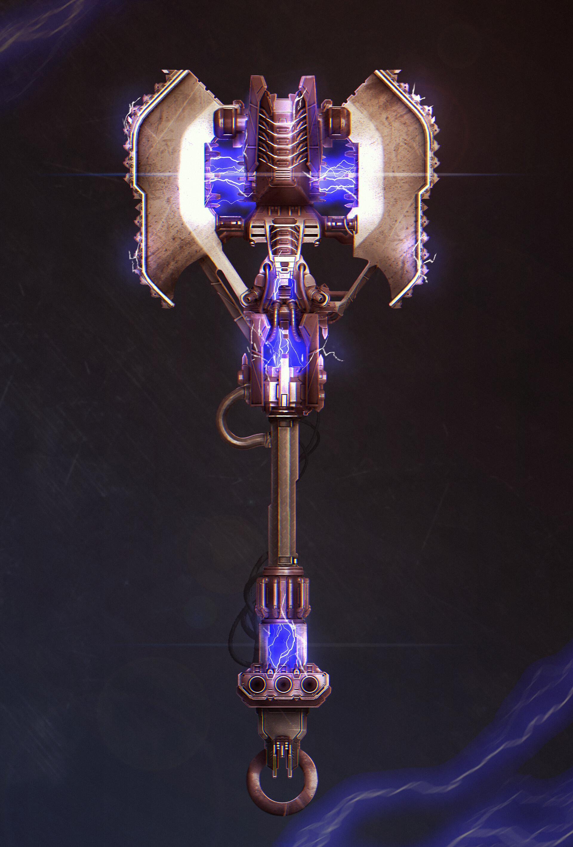 ArtStation - Just MEGATHUNDERCHAINAXE