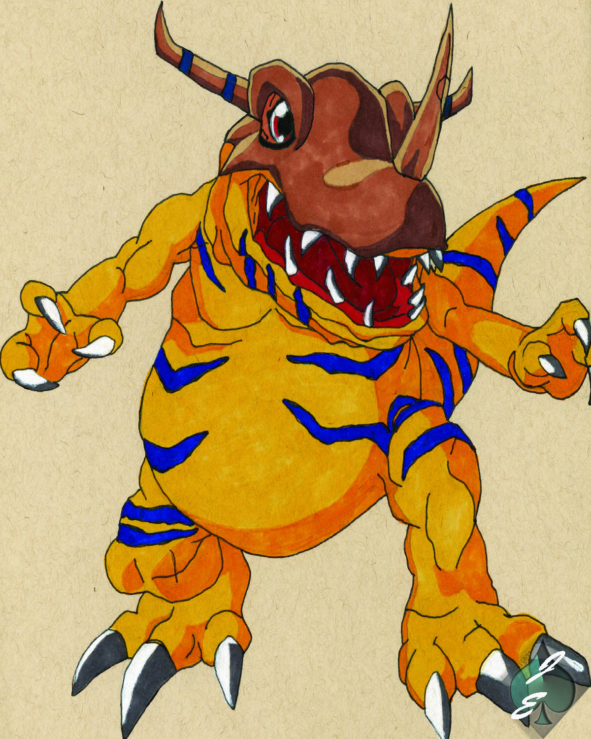 ArtStation - Greymon