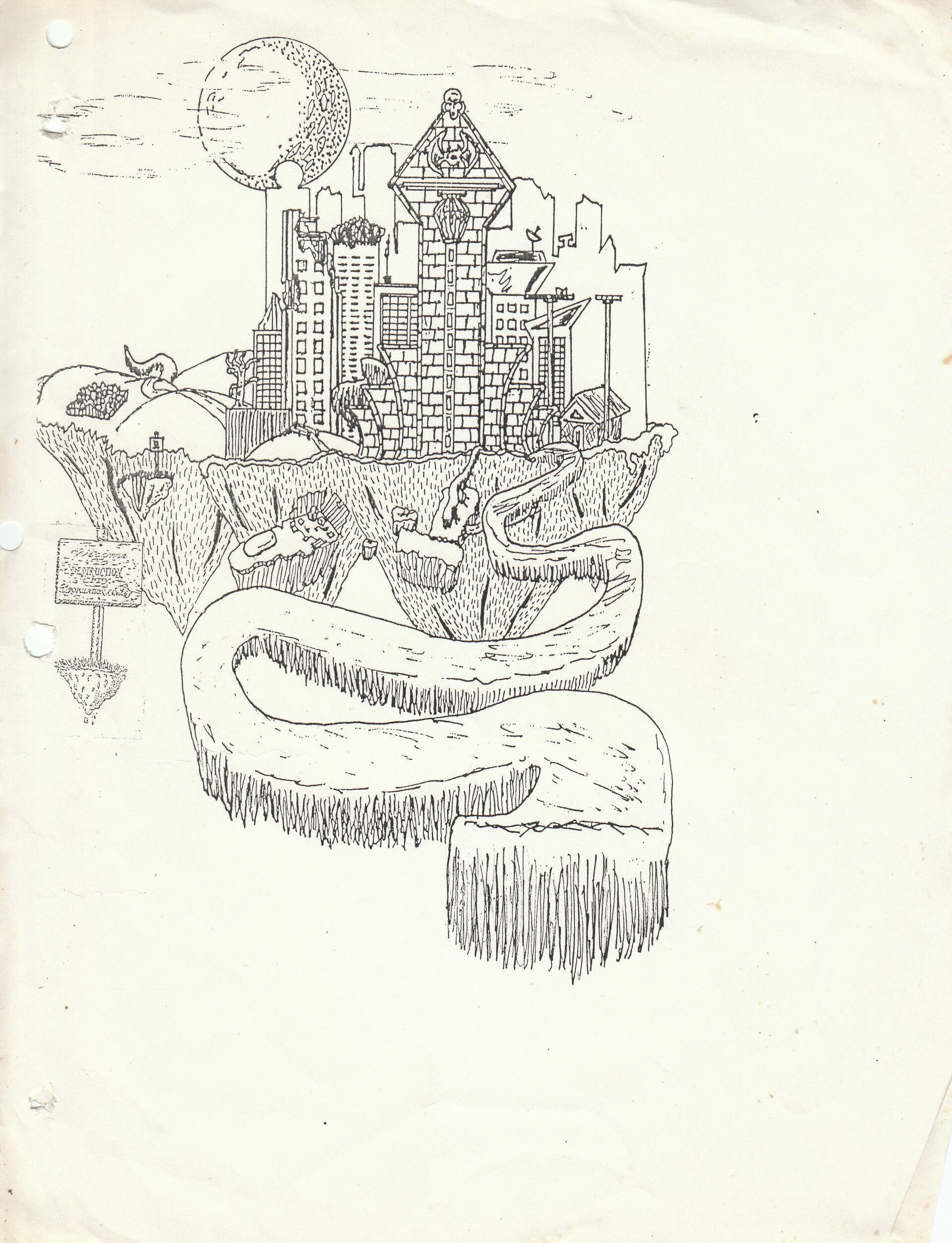 ArtStation - destruction city