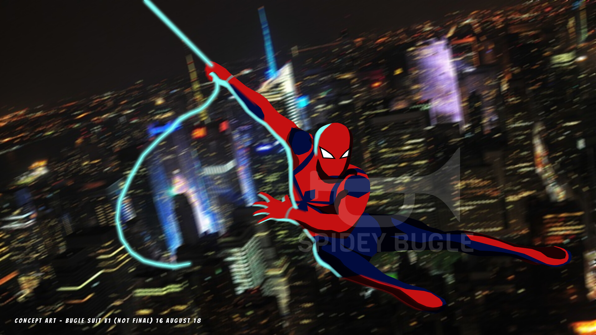 ArtStation - SUIT REDESIGN (Bugle-Spider) | Not Final