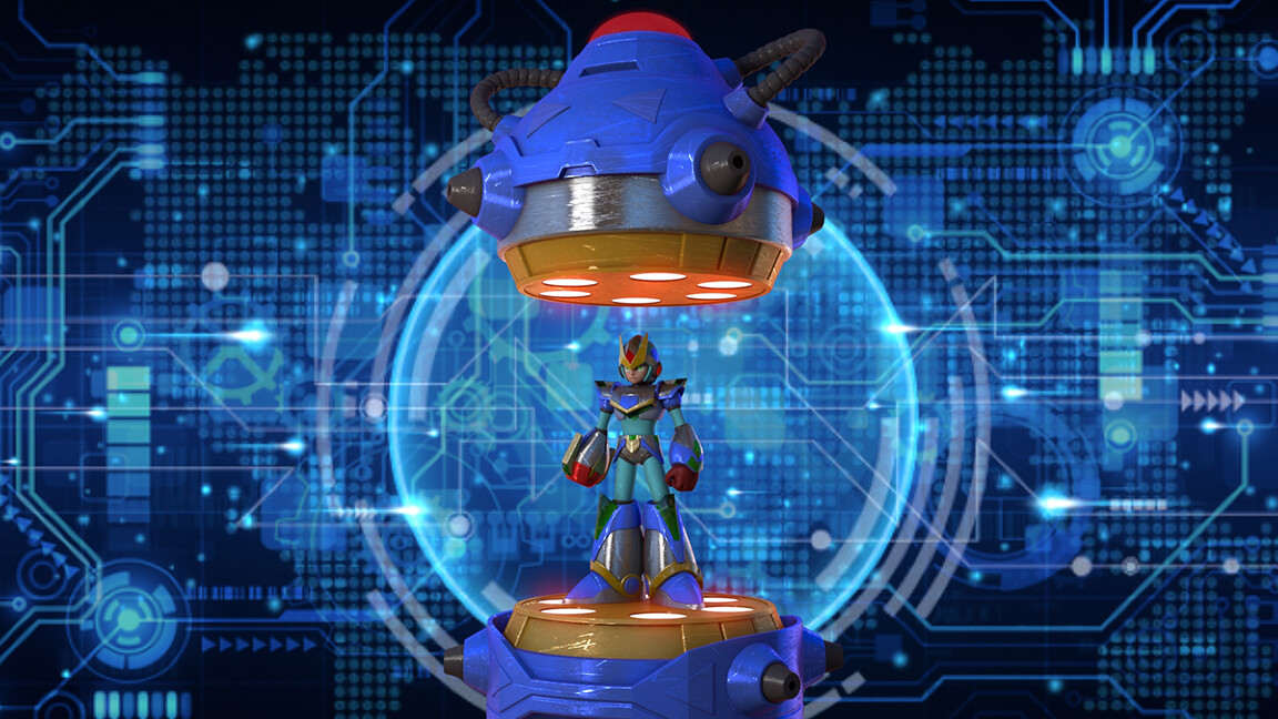 Mike Tran - Megaman X - Blade Armor