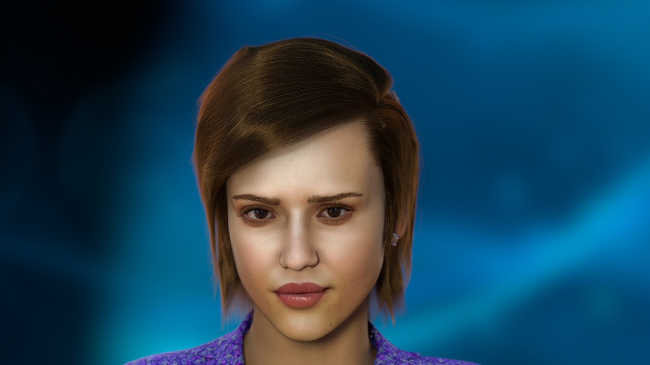 ArtStation - Jessica Alba