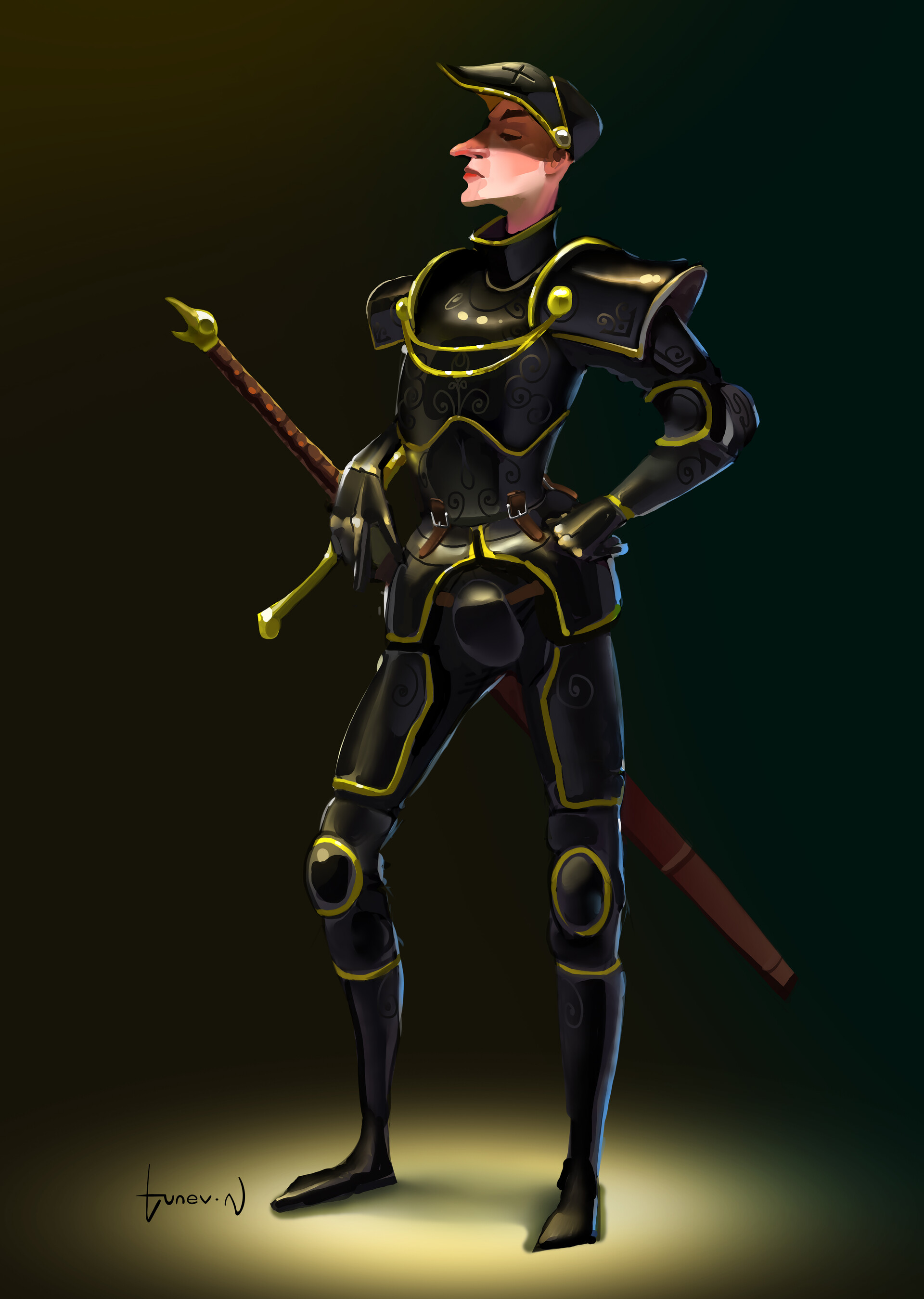 ArtStation - Black knight