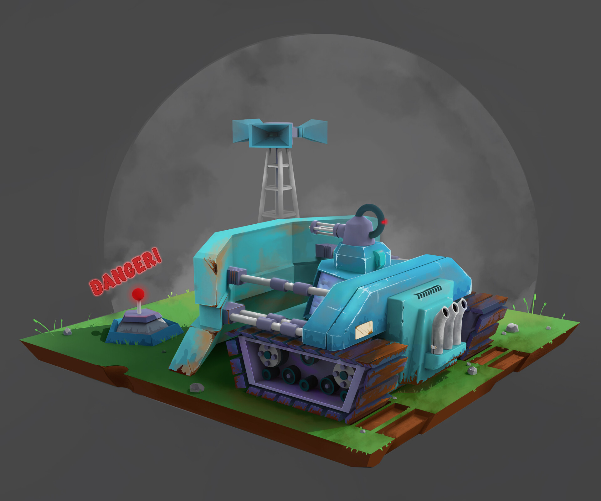 ArtStation - Meat shield (24 hours, october 2019)