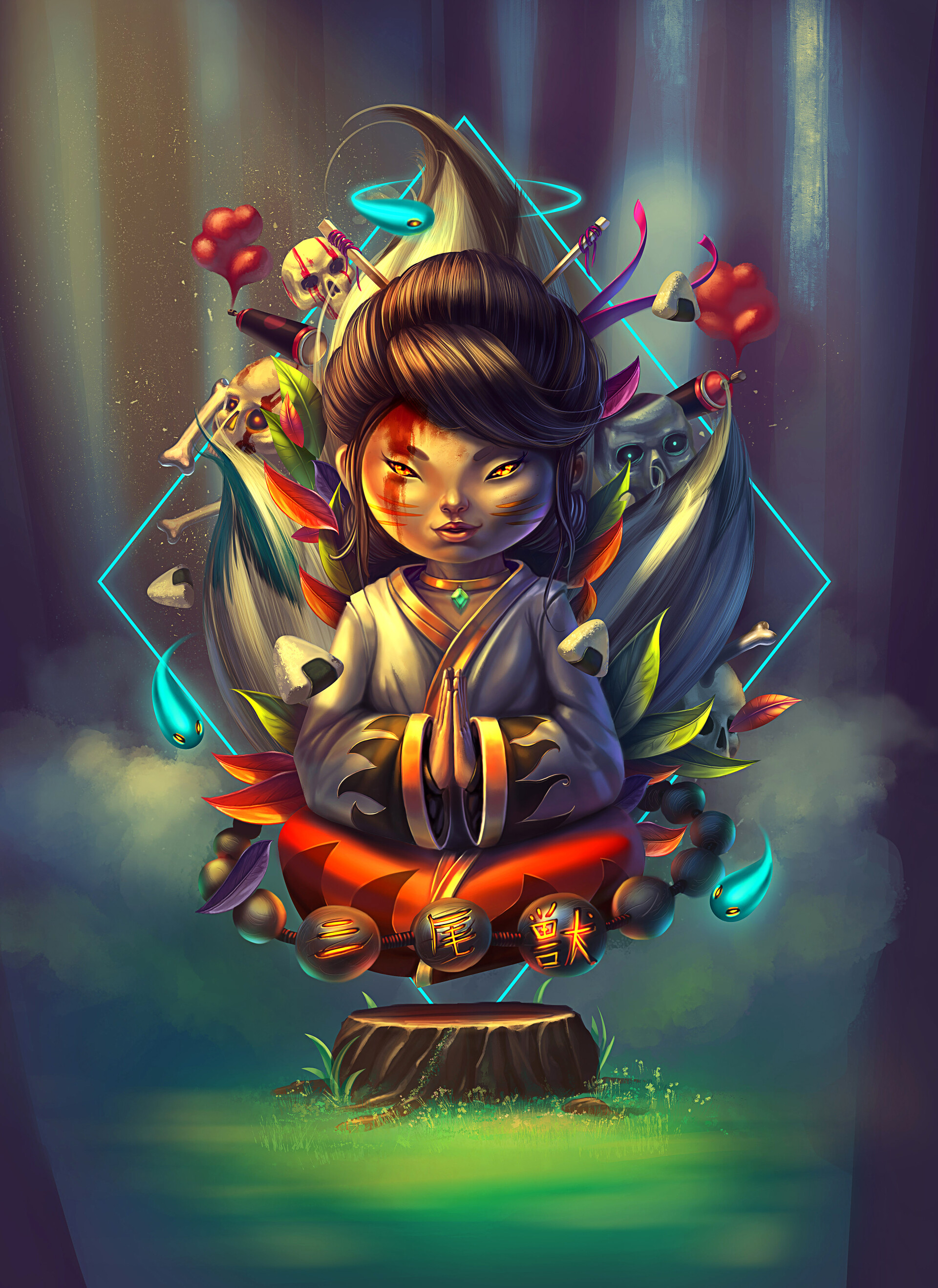 ArtStation - Forest Ghost