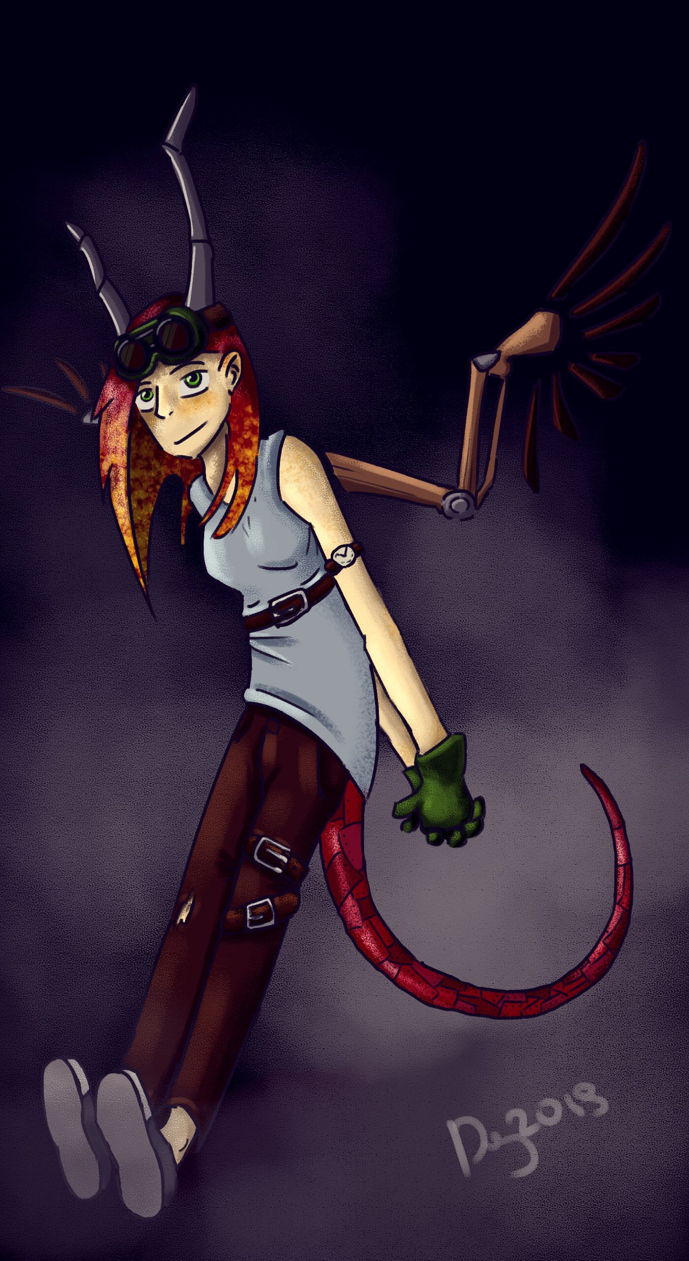 ArtStation - Dragon Girl