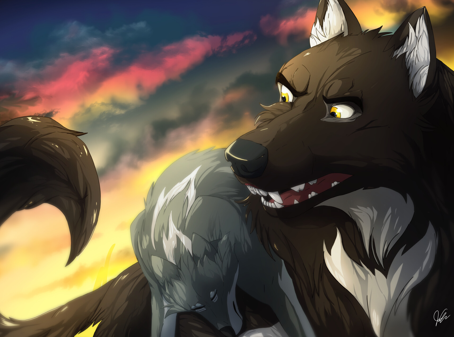 ArtStation - The Wolf, Karisma