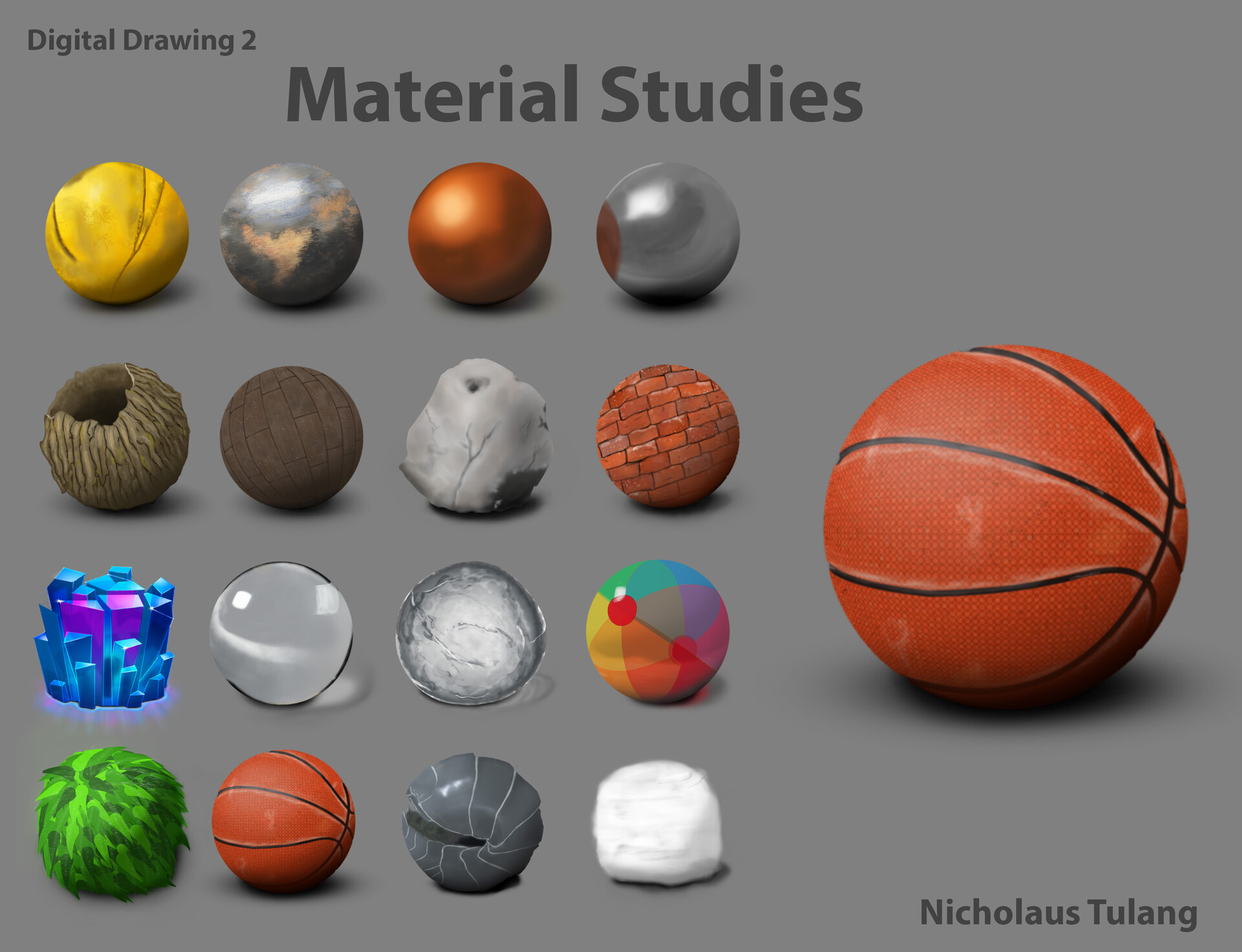 ArtStation - Material Spheres