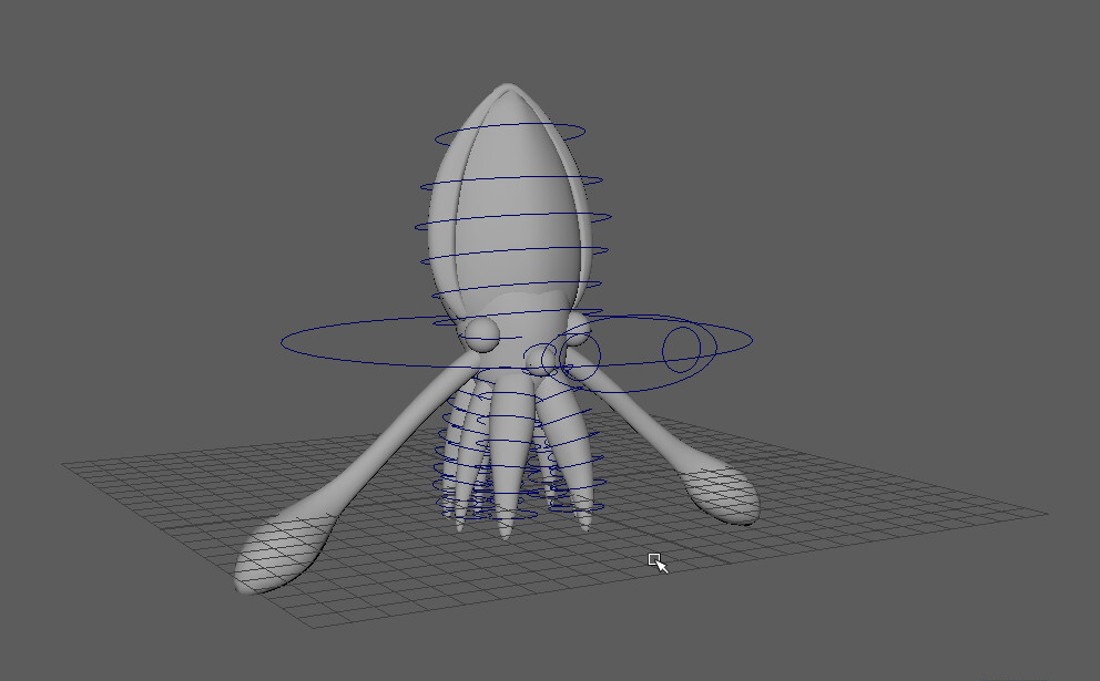 ArtStation - Cosmic Squid Rig