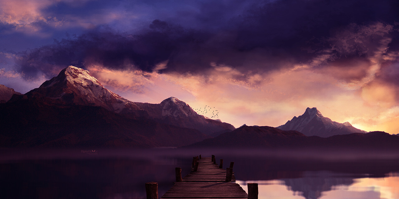 ArtStation - Calm place