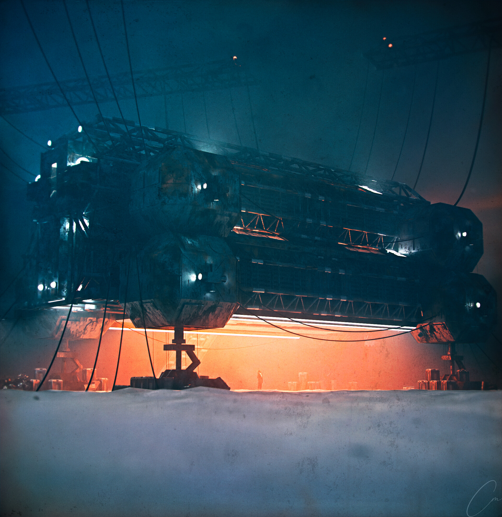 ArtStation - MAKESHIFT HOME