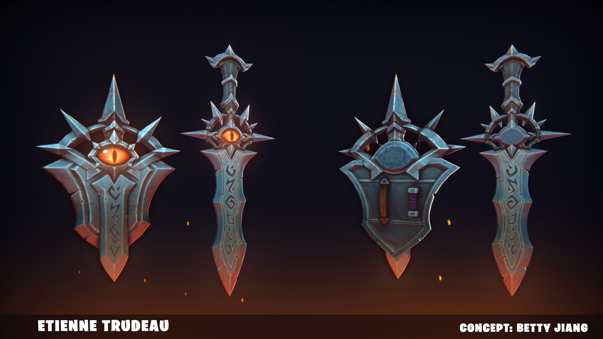 LazyEti - Fantasy Sword and Shield