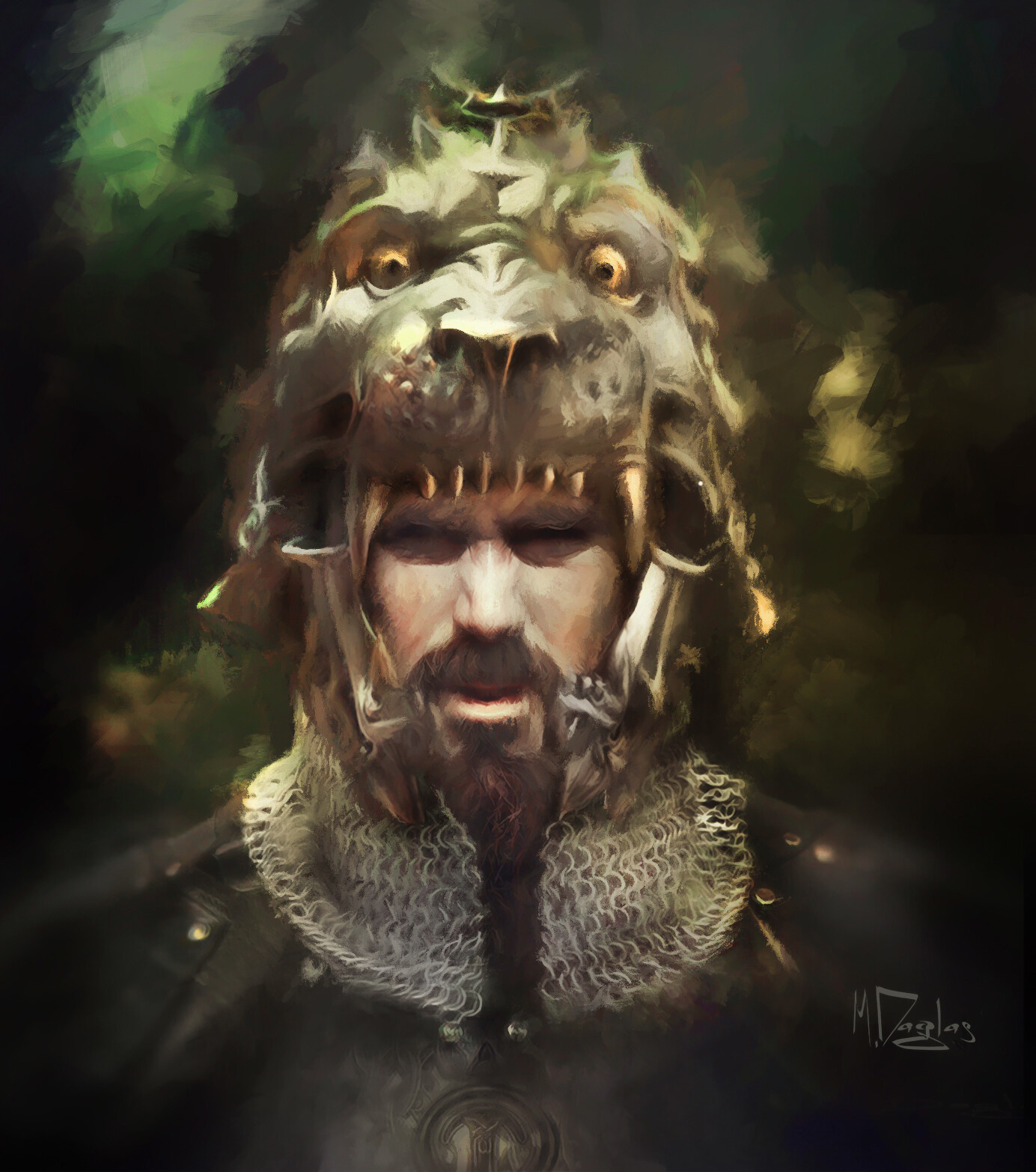 ArtStation - Lions Head Warrior