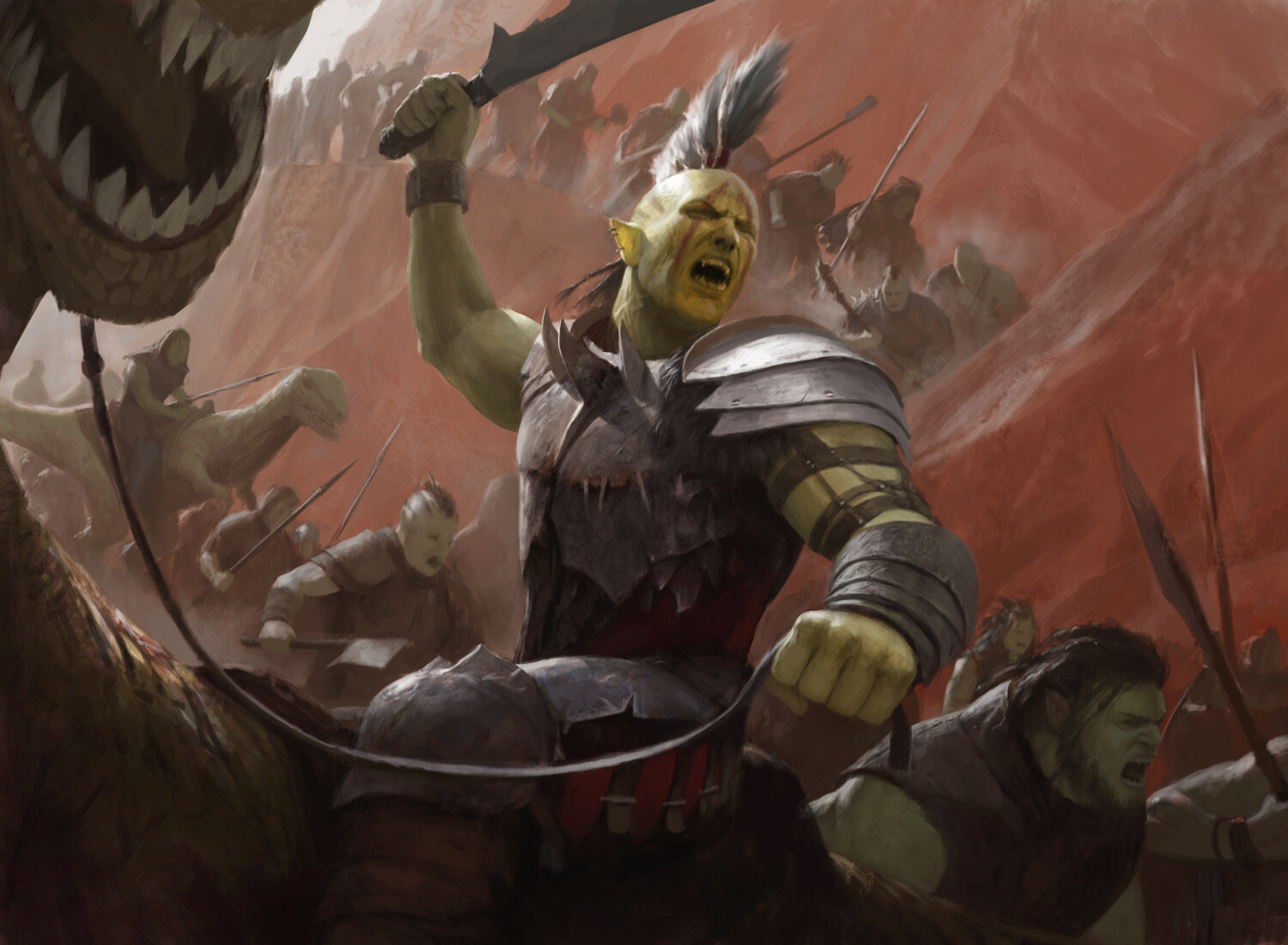 ArtStation - Orc Leader