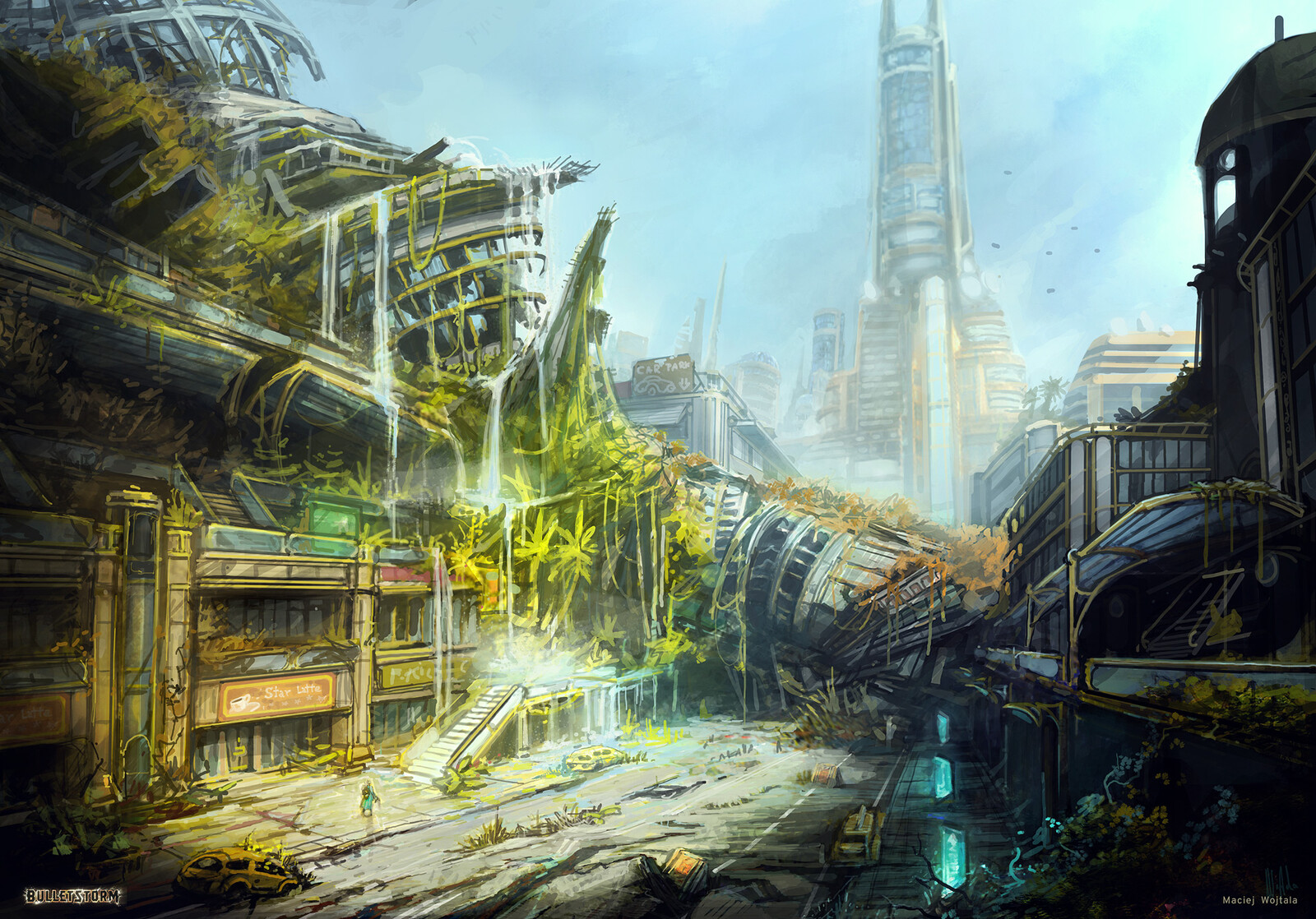 Maciej Wojtala - Bulletstorm | Concept art