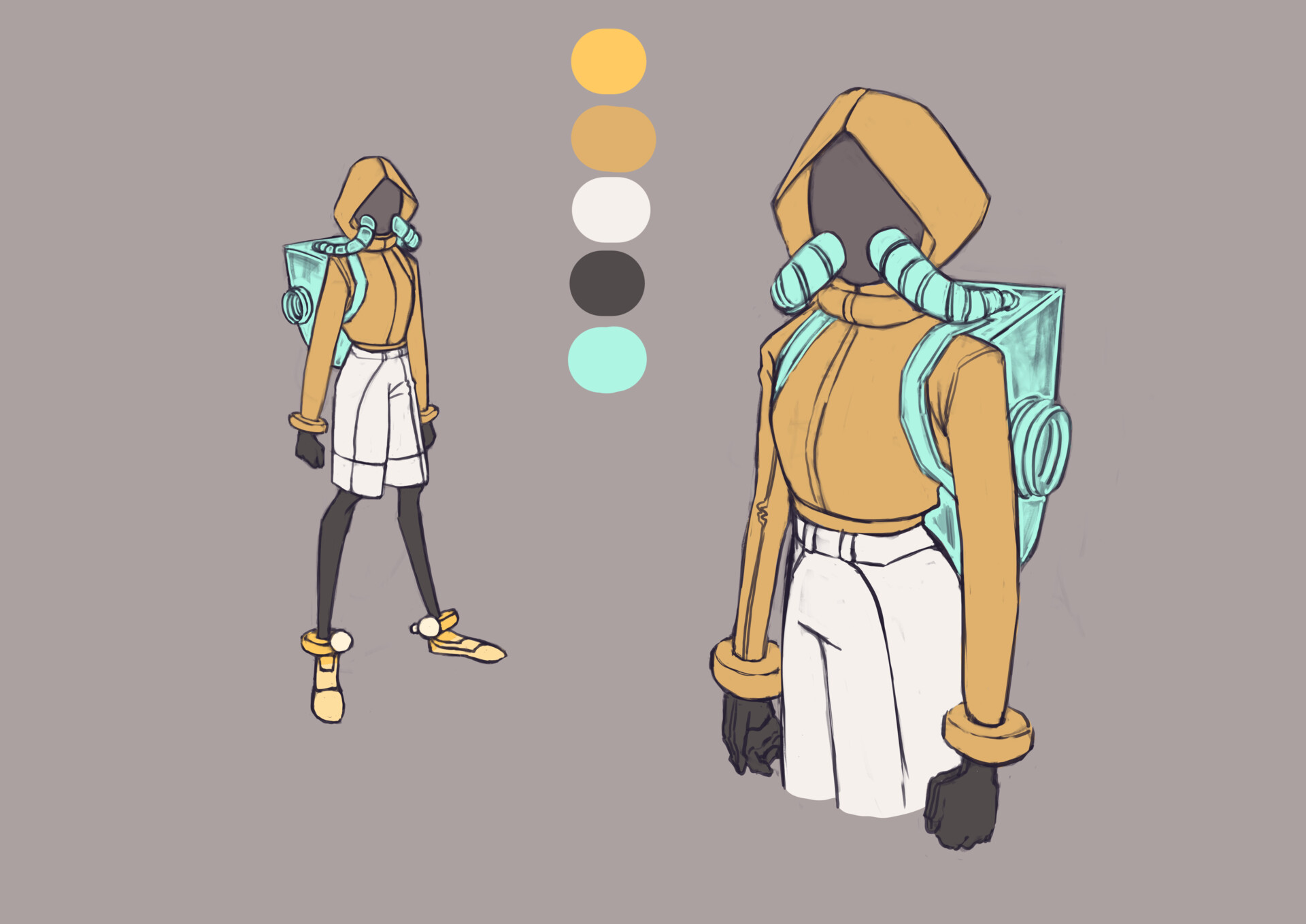 ArtStation - Character design - Tisis Project